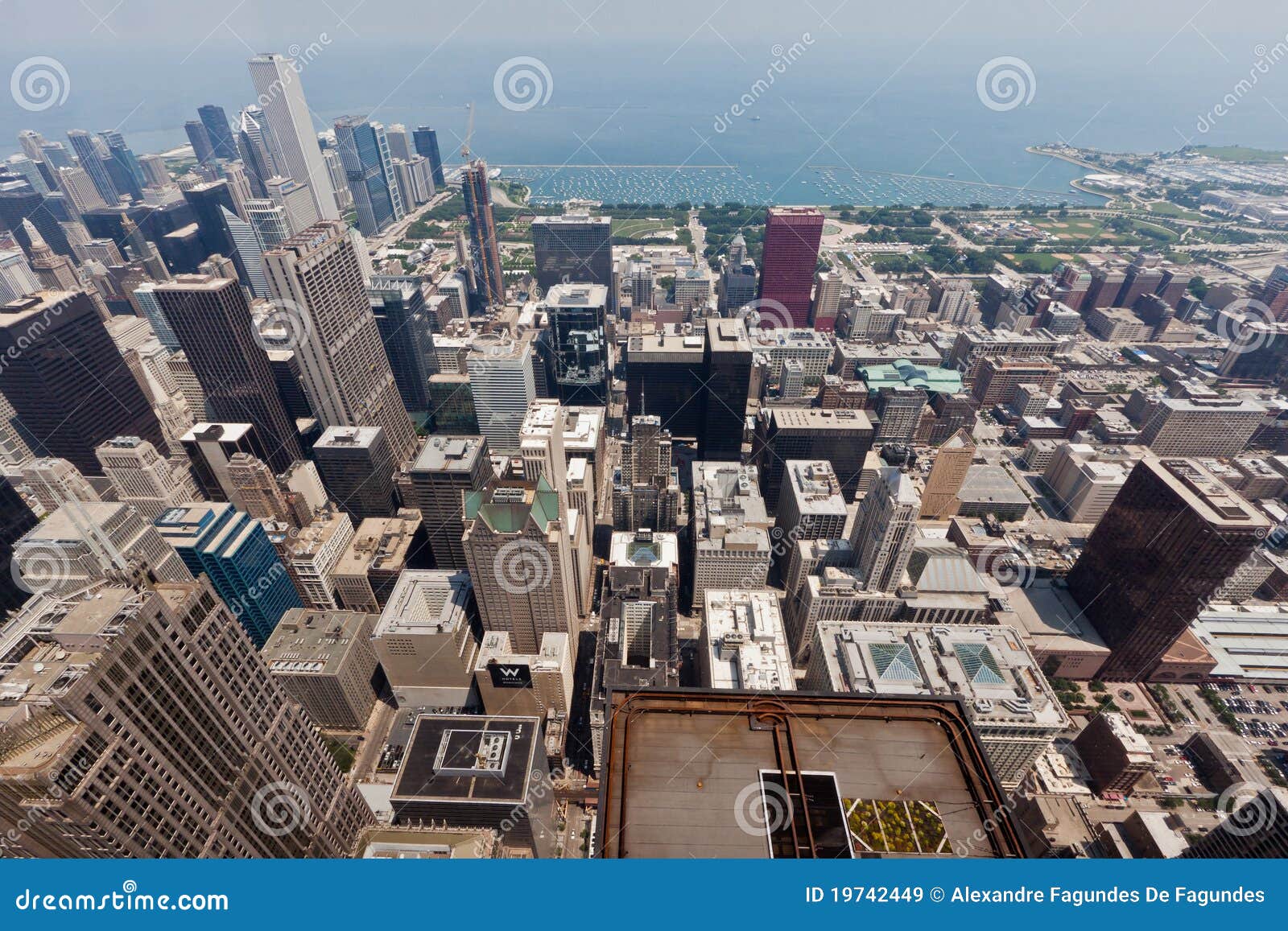 Cityscape of Chicago editorial stock image. Image of modern - 19742449