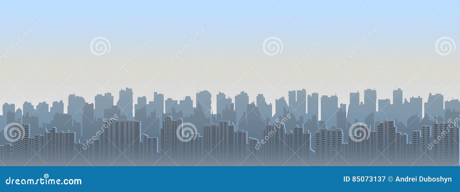Cityscape at day stock vector. Illustration of landscaped - 85073137