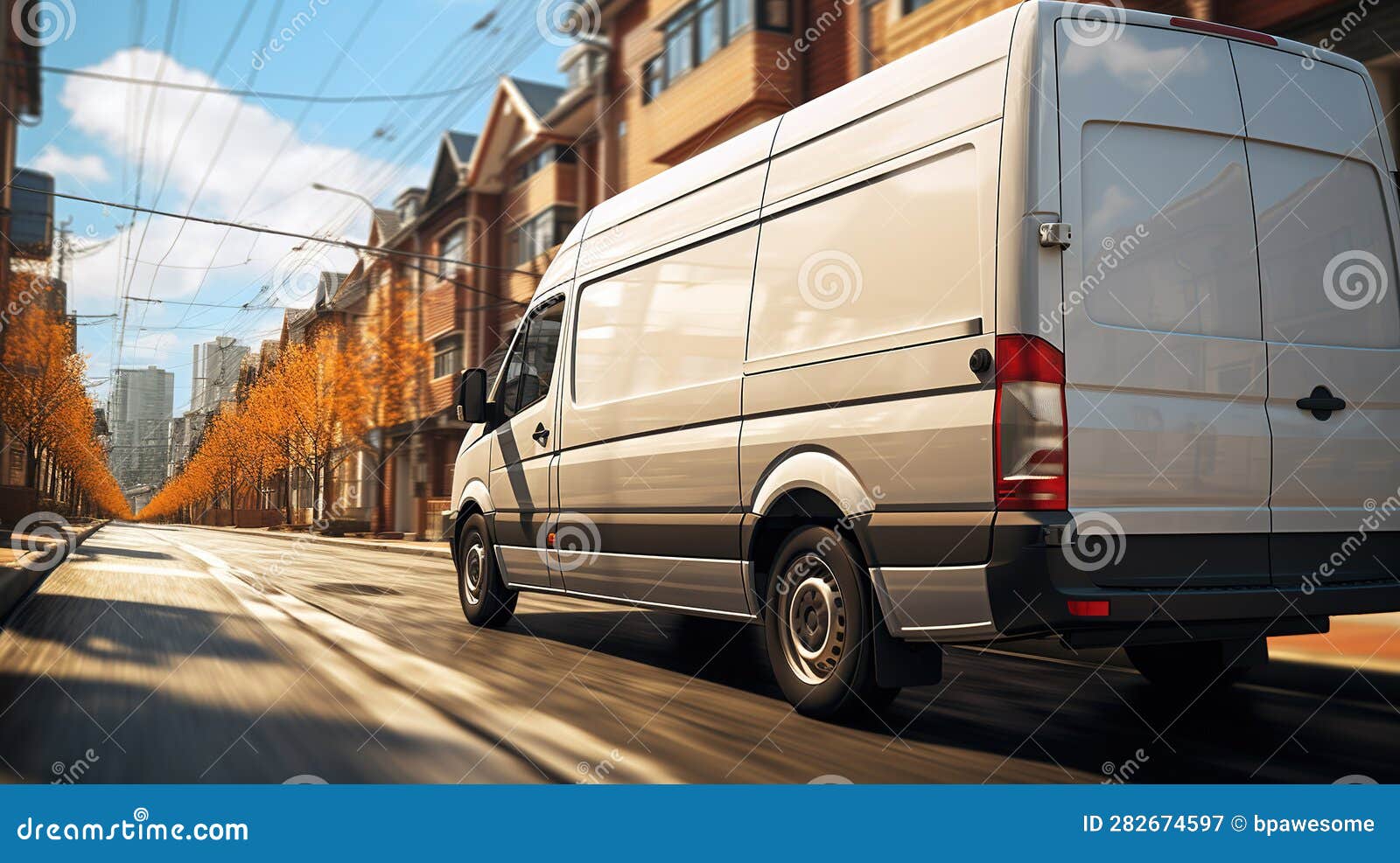 Cityscape Deliveries: Van Delivery Services for Efficient Package ...