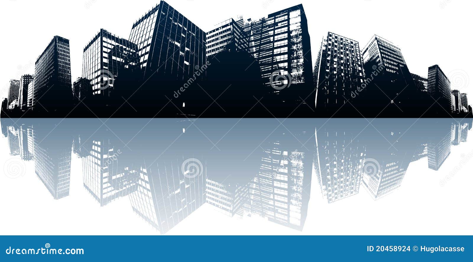 Cityscape design stock illustration. Illustration of building - 20458924