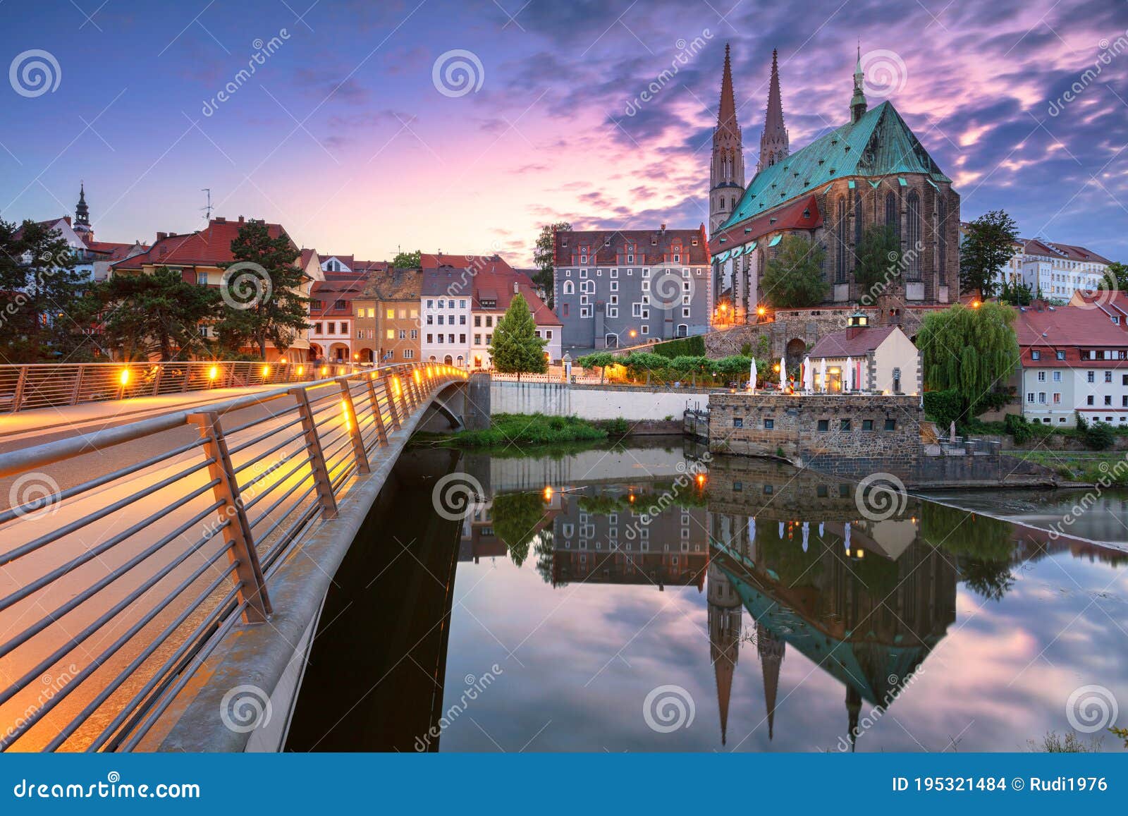 Gorlitz, Germany. stock photo. Image of medieval, skyline - 195321484