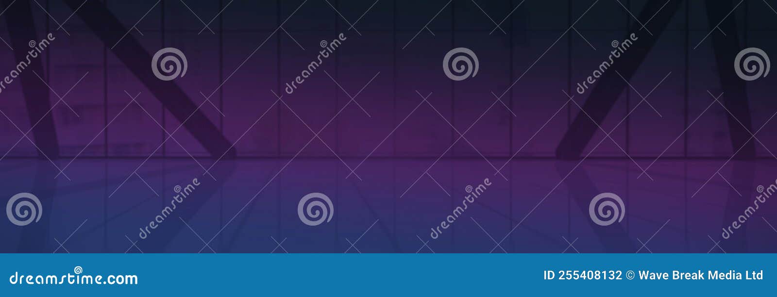 Cityscape from Inside Building Stock Photo - Image of downtown ...