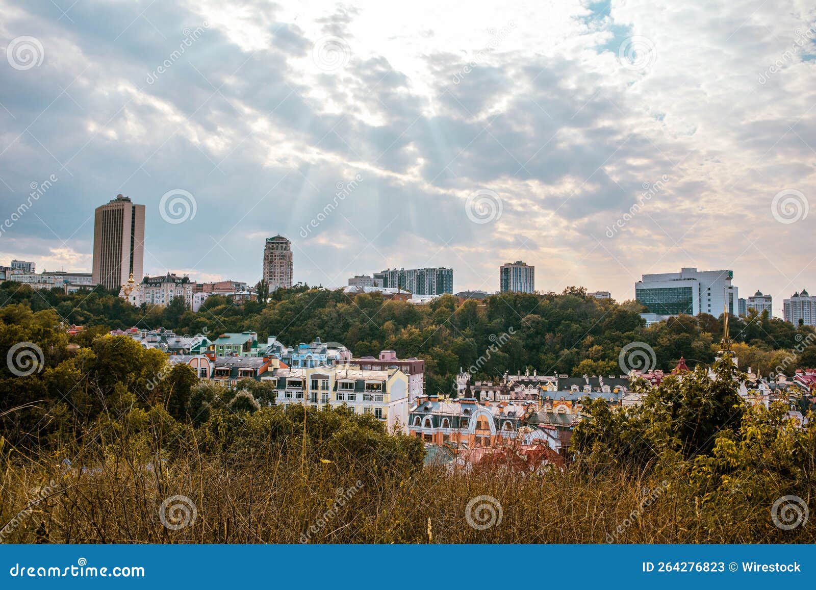 Cityscape of Kyiv with Modern Buildings during the Daytime Editorial ...