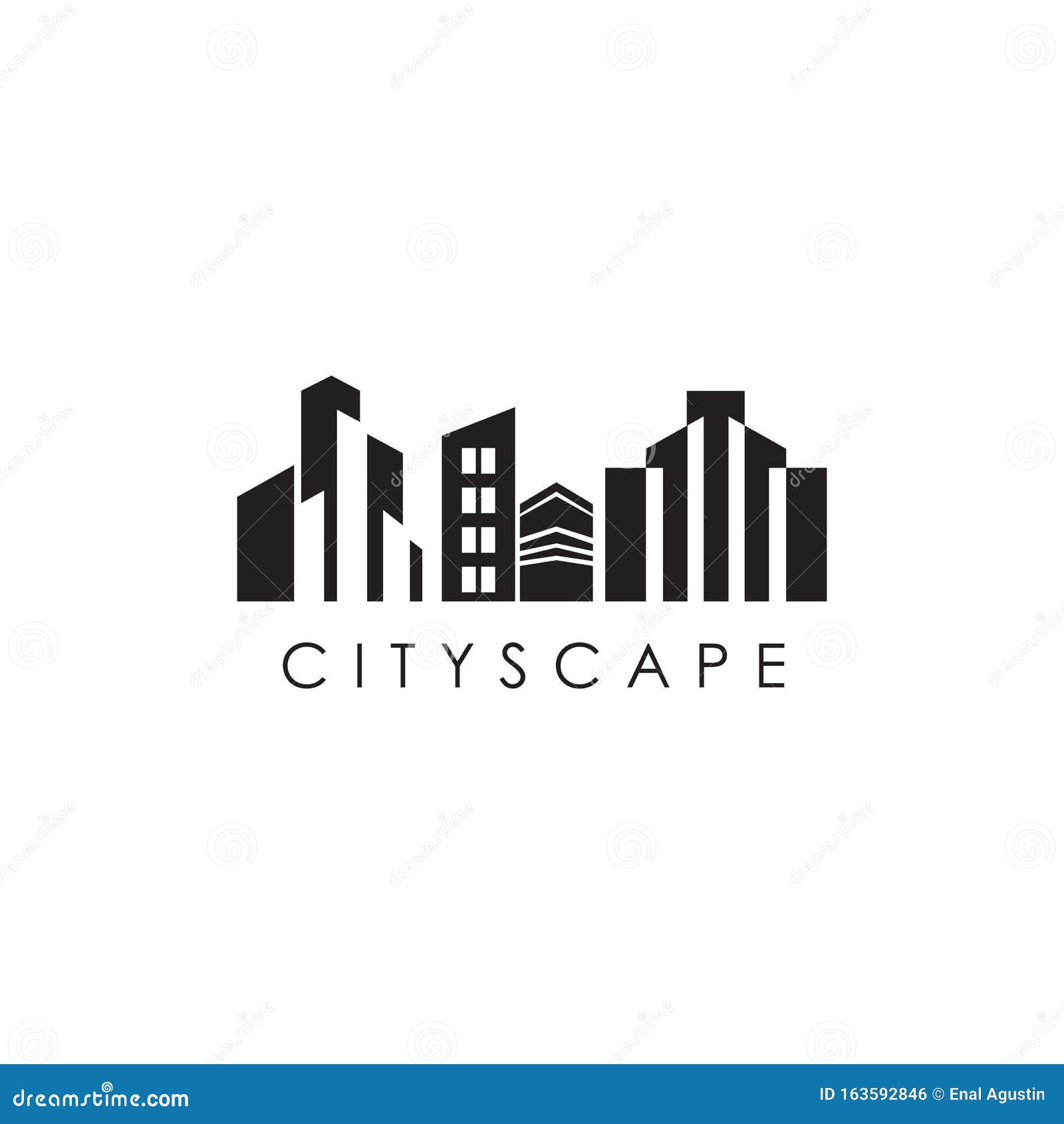Cityscape Logo Design Vector Template Stock Vector - Illustration of ... Cityscape Logo Design Vector Template Stock Vector - Illustration of ...