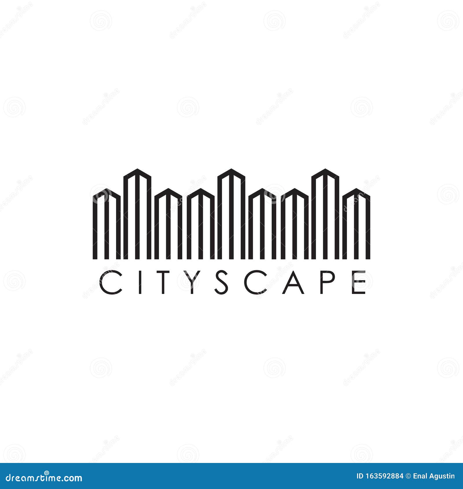 Cityscape Logo Design Vector Template Stock Vector - Illustration of ... Cityscape Logo Design Vector Template Stock Vector - Illustration of ...