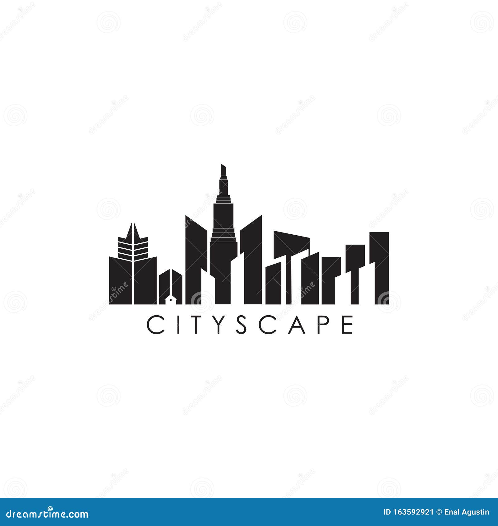 Cityscape Logo Design Vector Template Stock Vector - Illustration of ... Cityscape Logo Design Vector Template Stock Vector - Illustration of ...