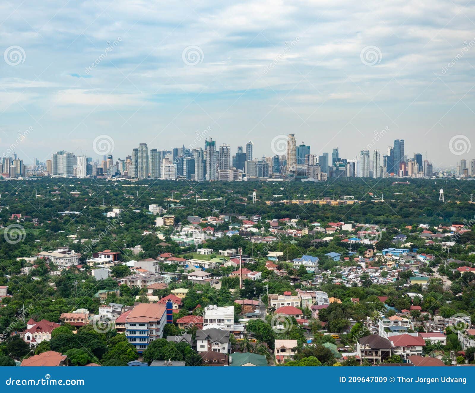 Cityscape, Manila, the Philippines Stock Image - Image of landscape ...