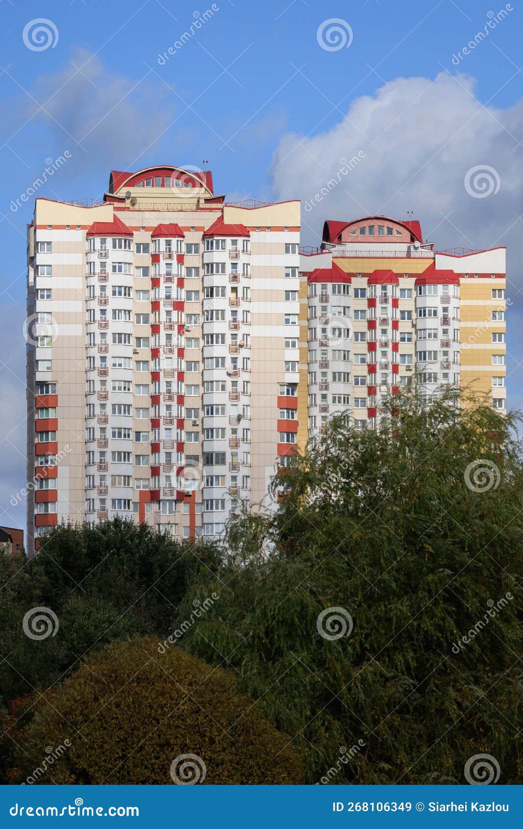 Cityscape, Modern Buildings on a Summer Day Editorial Stock Image ...