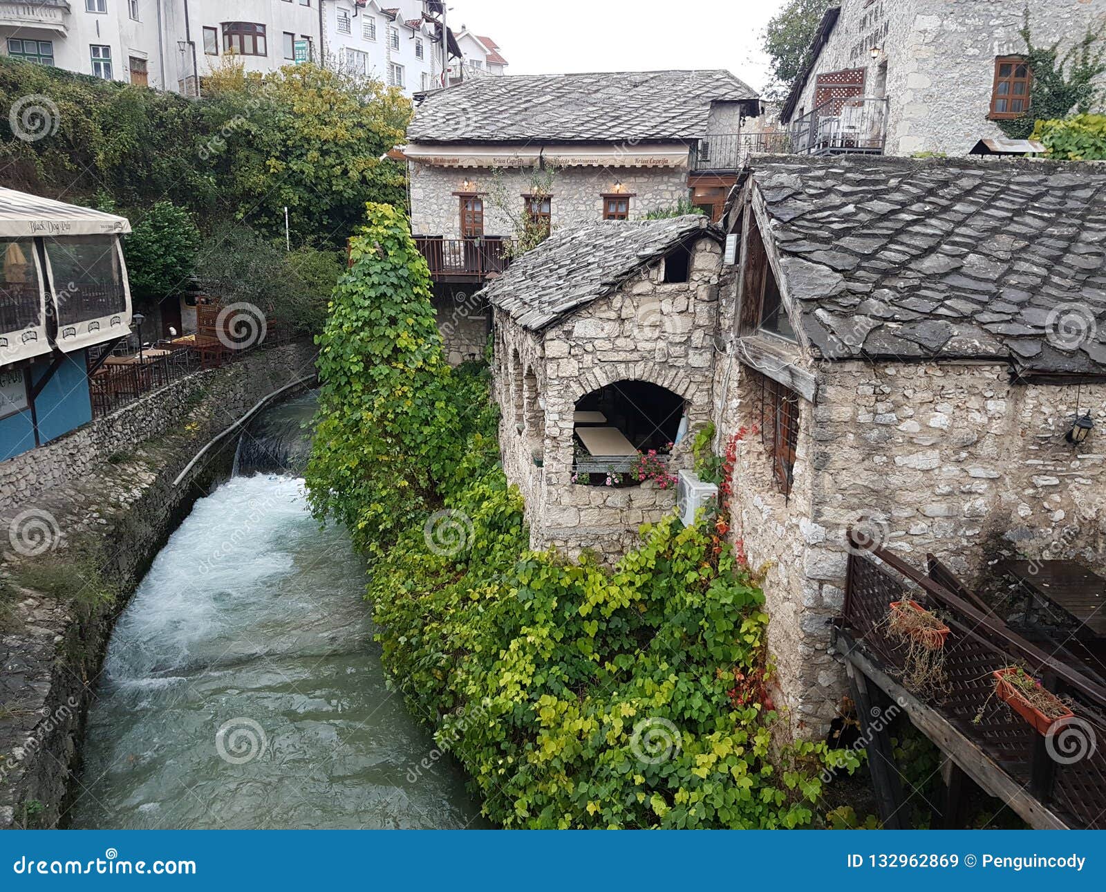 Mostar city view stock image. Image of mostar, view - 132962869