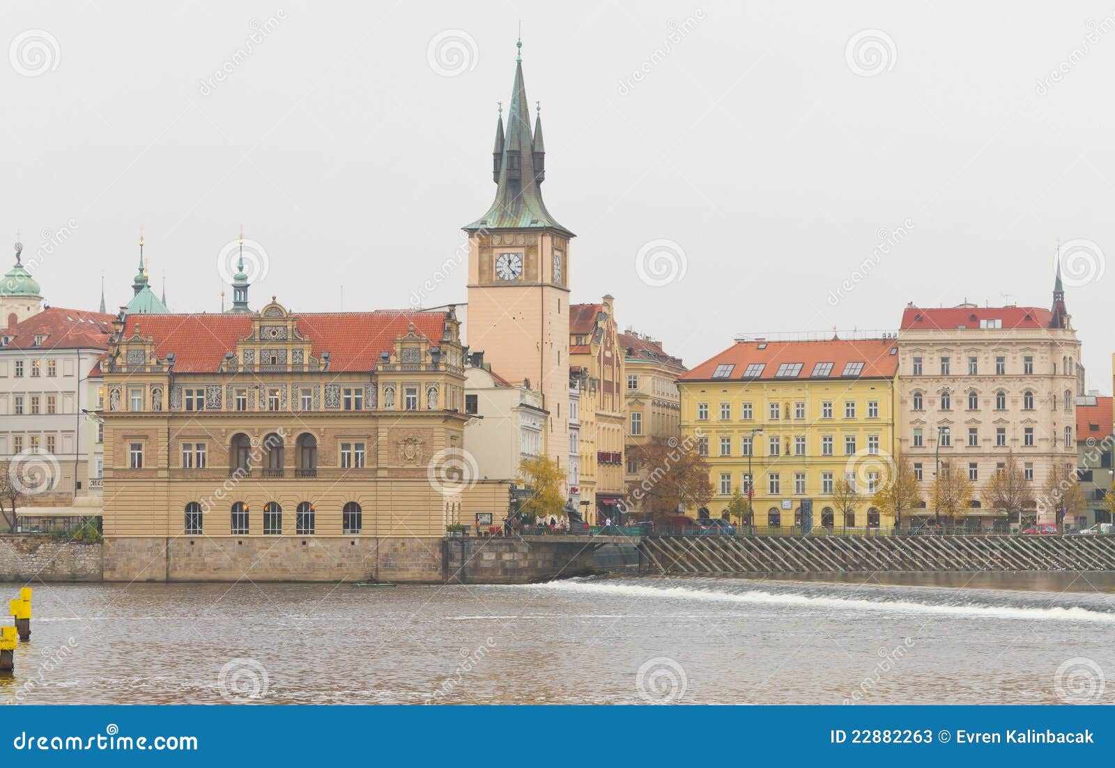 Cityscape of Prague stock image. Image of landscape, ancient - 22882263