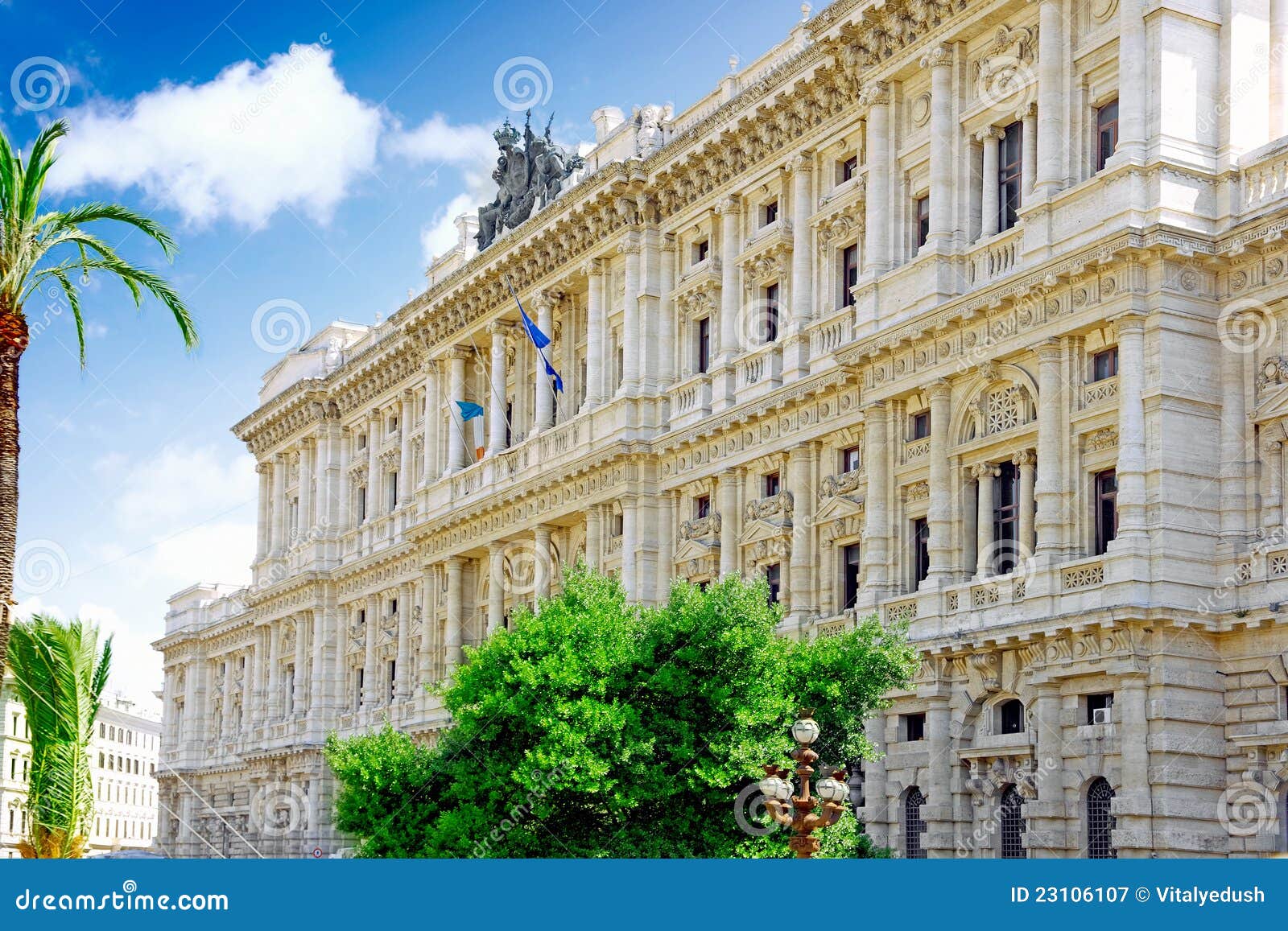 Cityscape of Rome, Italy stock image. Image of exterior - 23106107