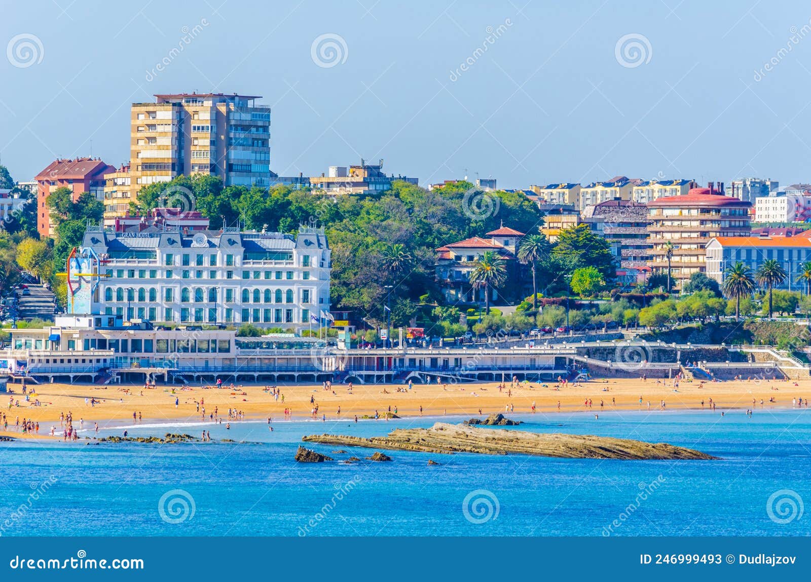Cityscape of Santander, Spain...IMAGE Stock Image - Image of urban ...