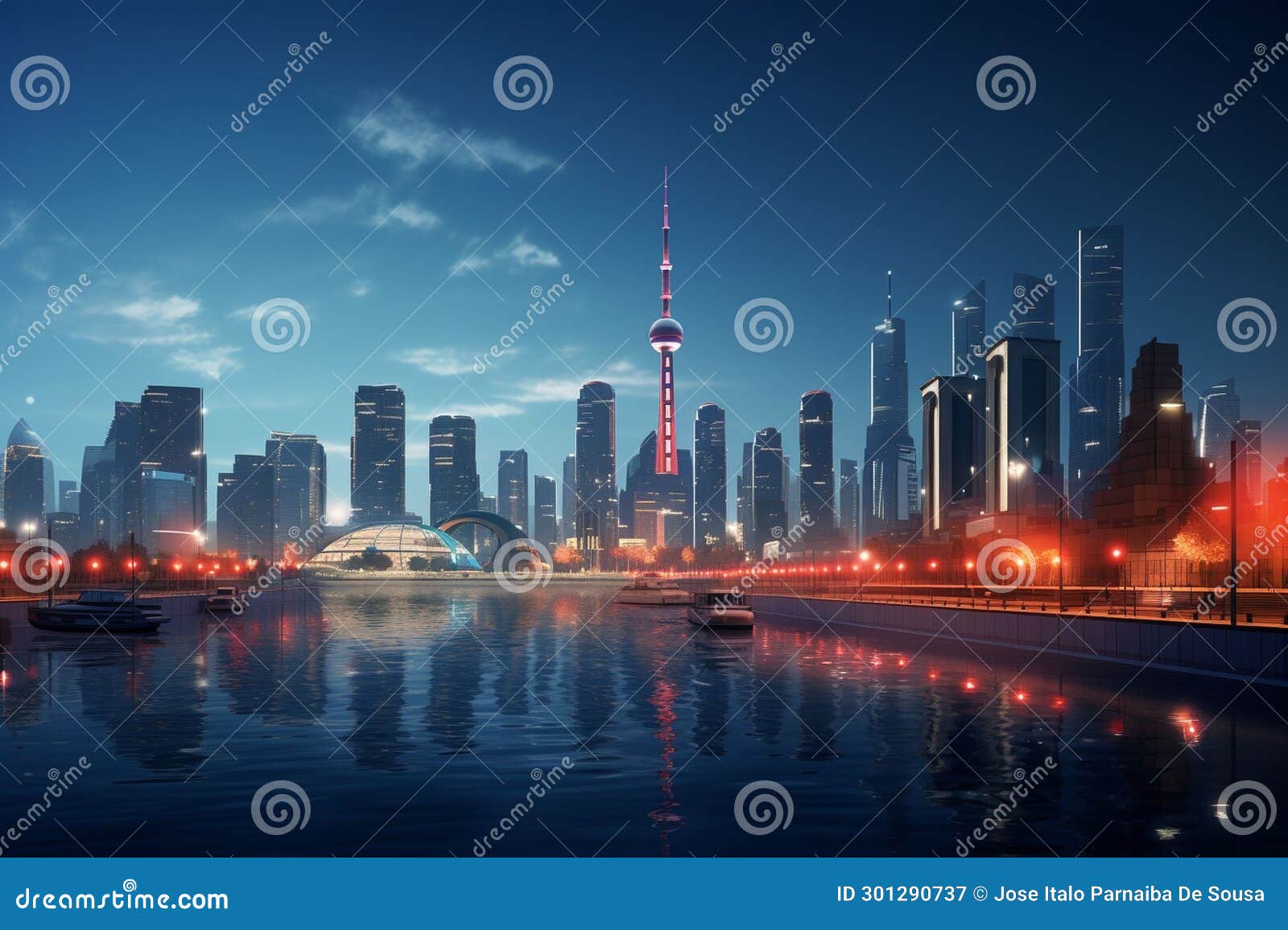 Cityscape Scenes with Iconic Landmarks Stock Illustration ...