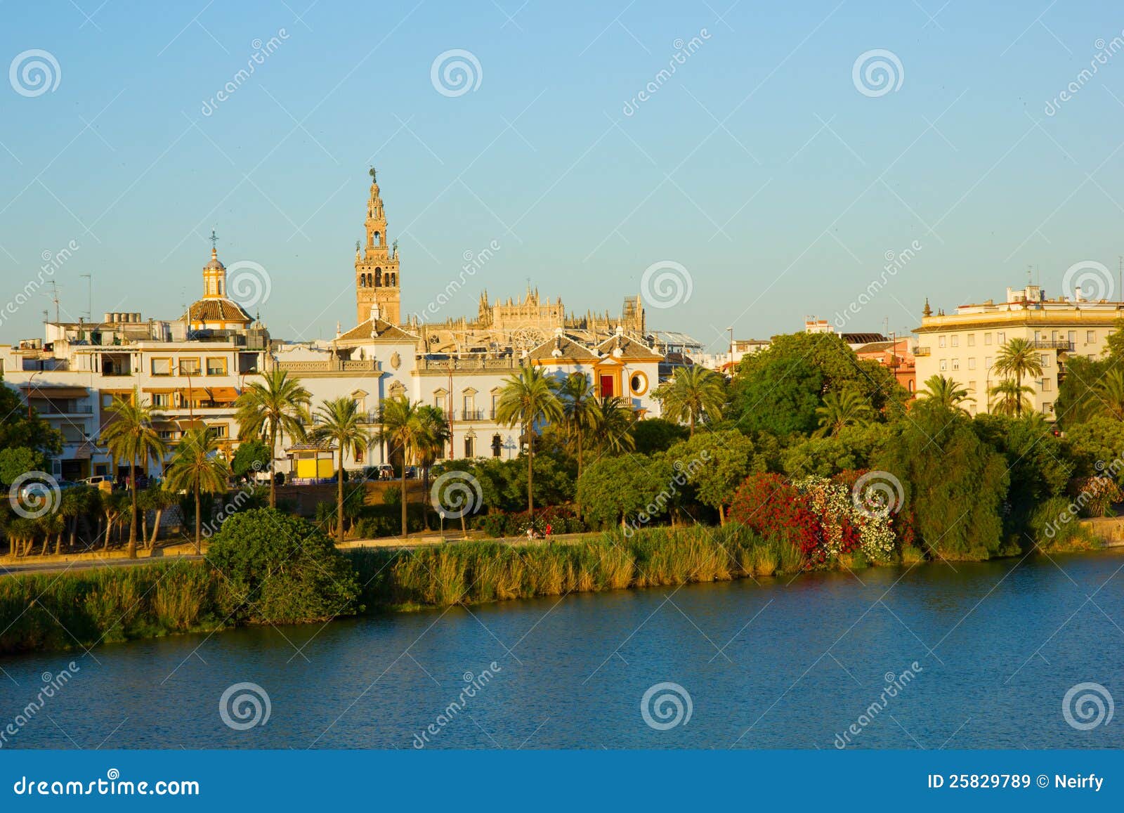 Cityscape of Sevilla, Spain Stock Image - Image of mozarabic, andalusia ...