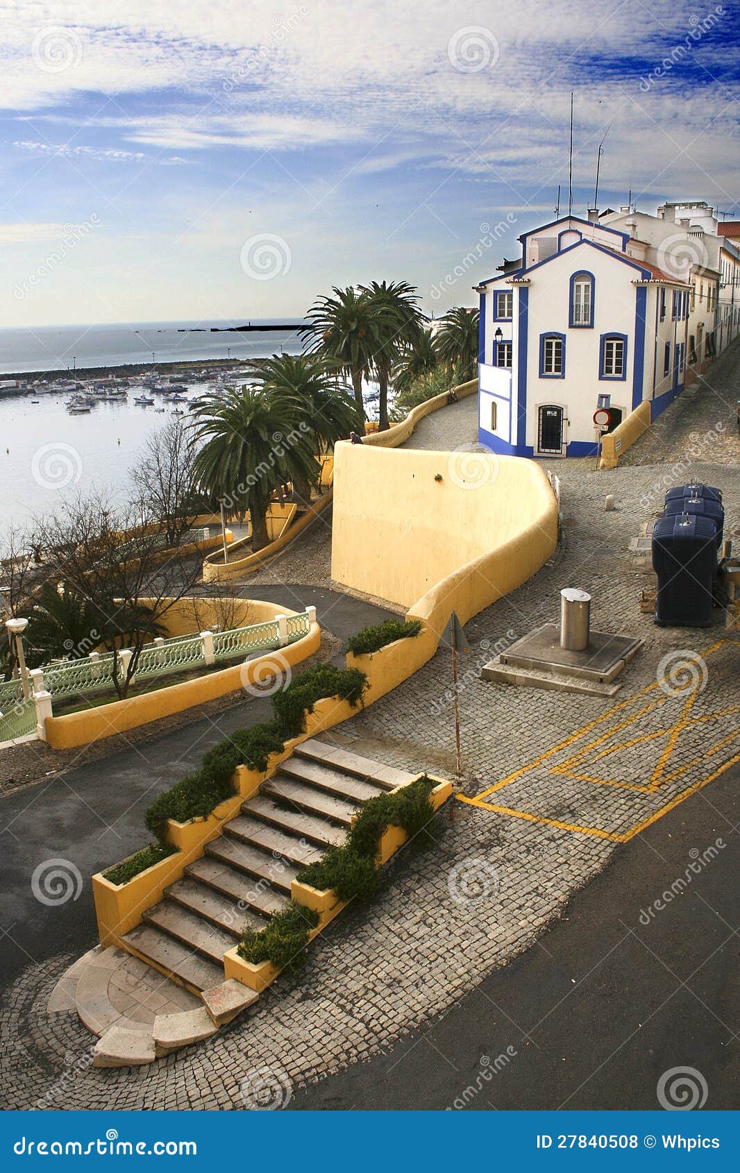 Cityscape of Sines, Portugal Stock Photo - Image of spectacular, coast ...