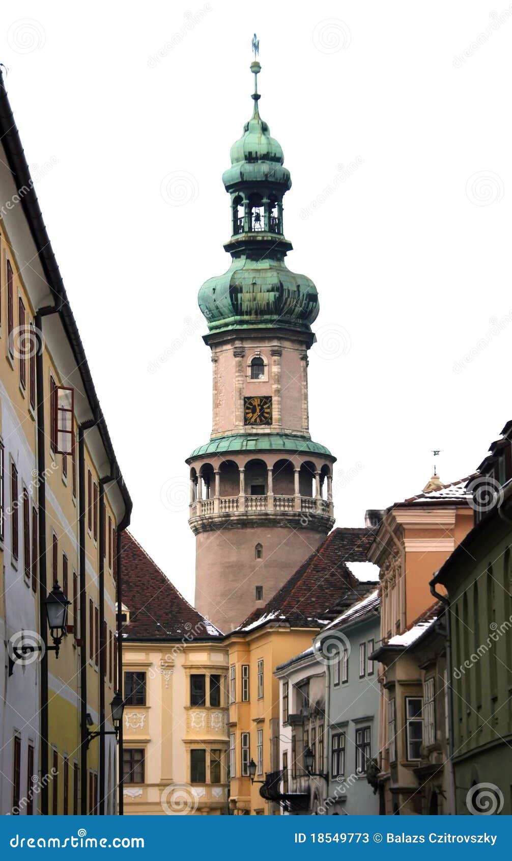 Cityscape - Sopron, Hungary Stock Image - Image of calm, sopron: 18549773
