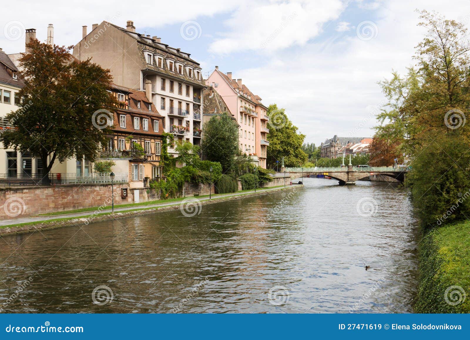 Cityscape in Strasbourg, France Stock Image - Image of idyllic, tourism ...