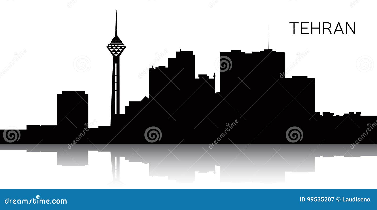 Tehran Vector Map With Dark Colors. | CartoonDealer.com #188381668