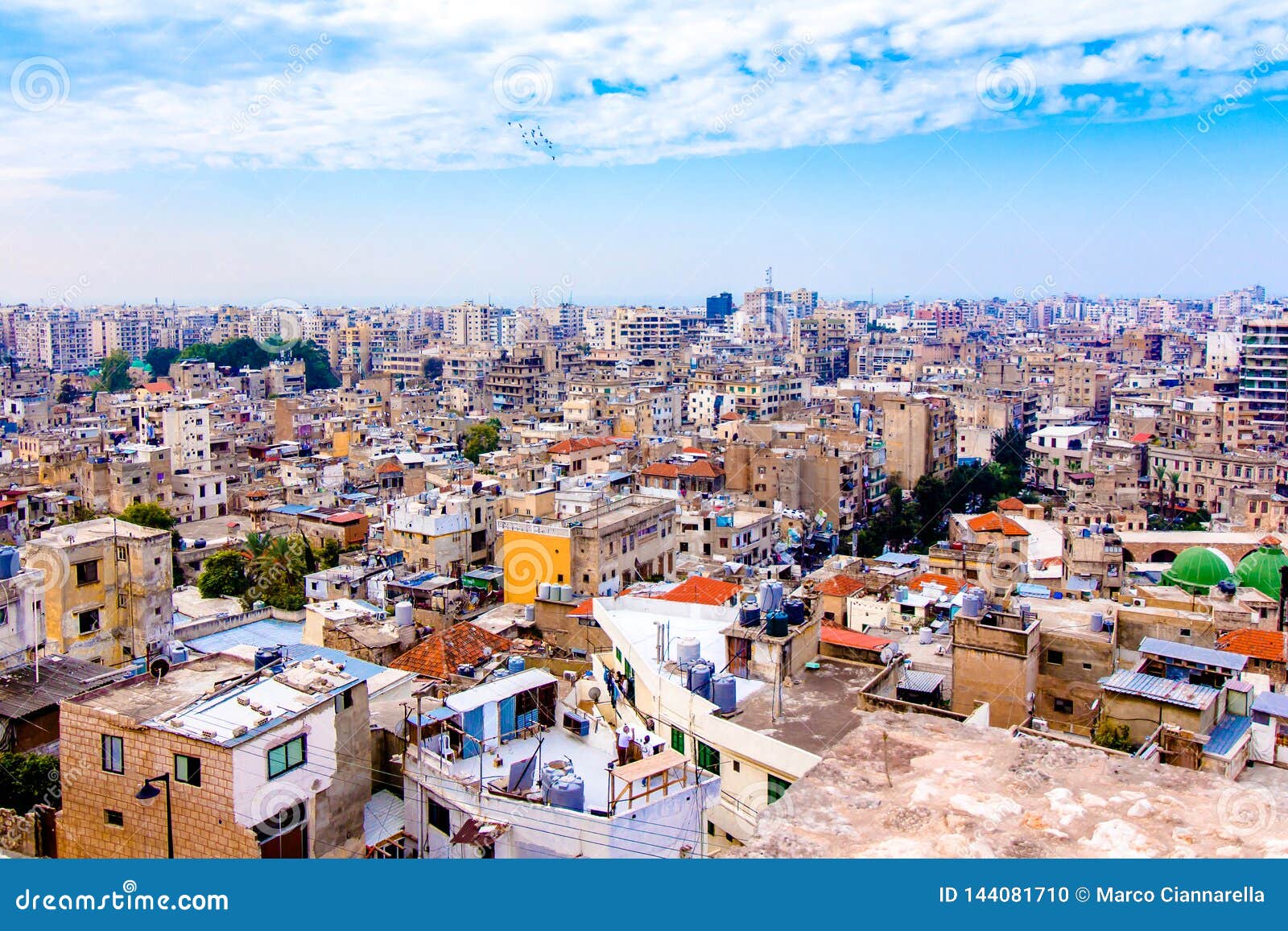 Cityscape of Tripoli in Lebanon Stock Photo - Image of frontage ...