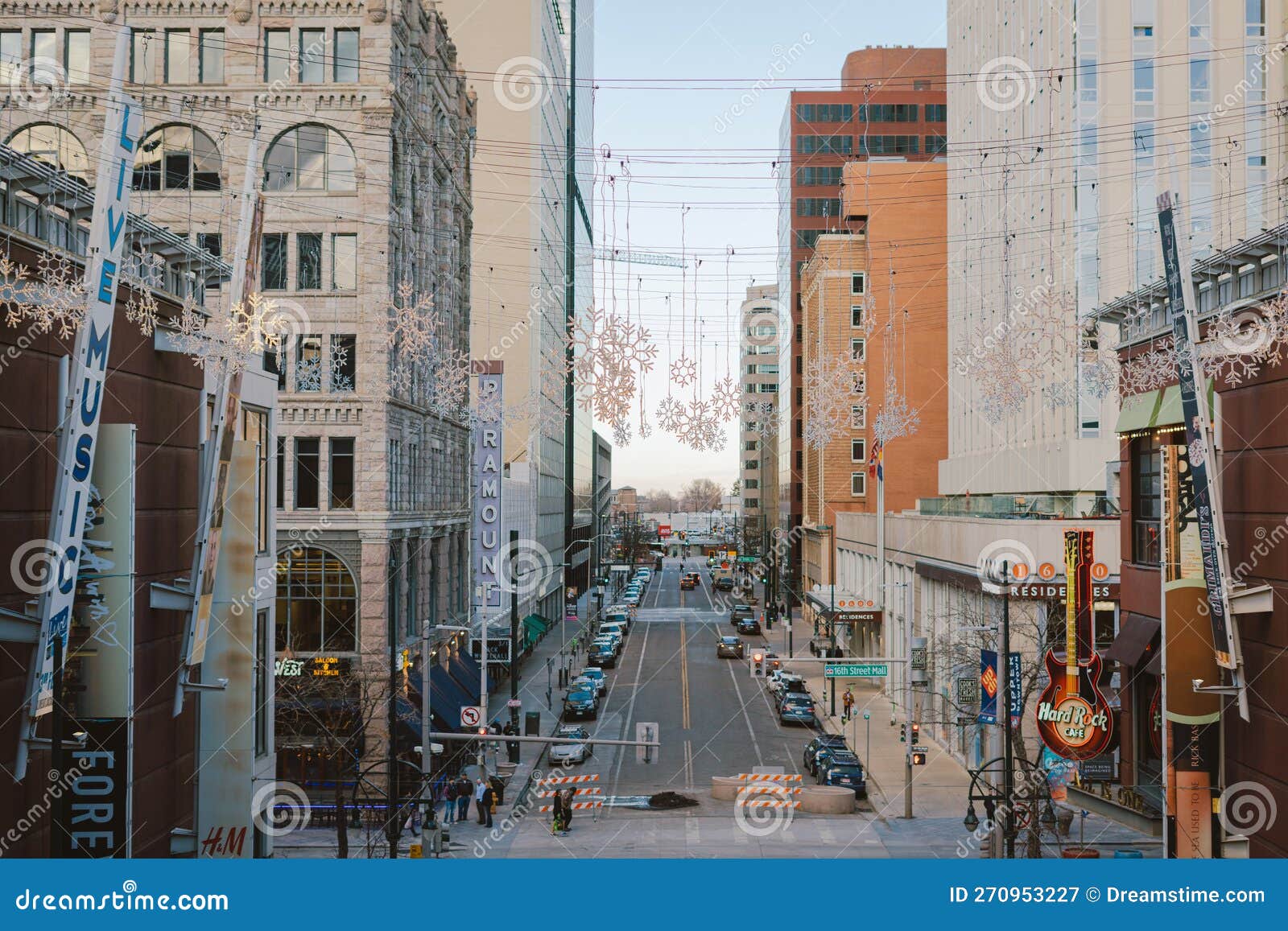 Cityscape View of Downtown, Denver, Colorado Editorial Photography ...