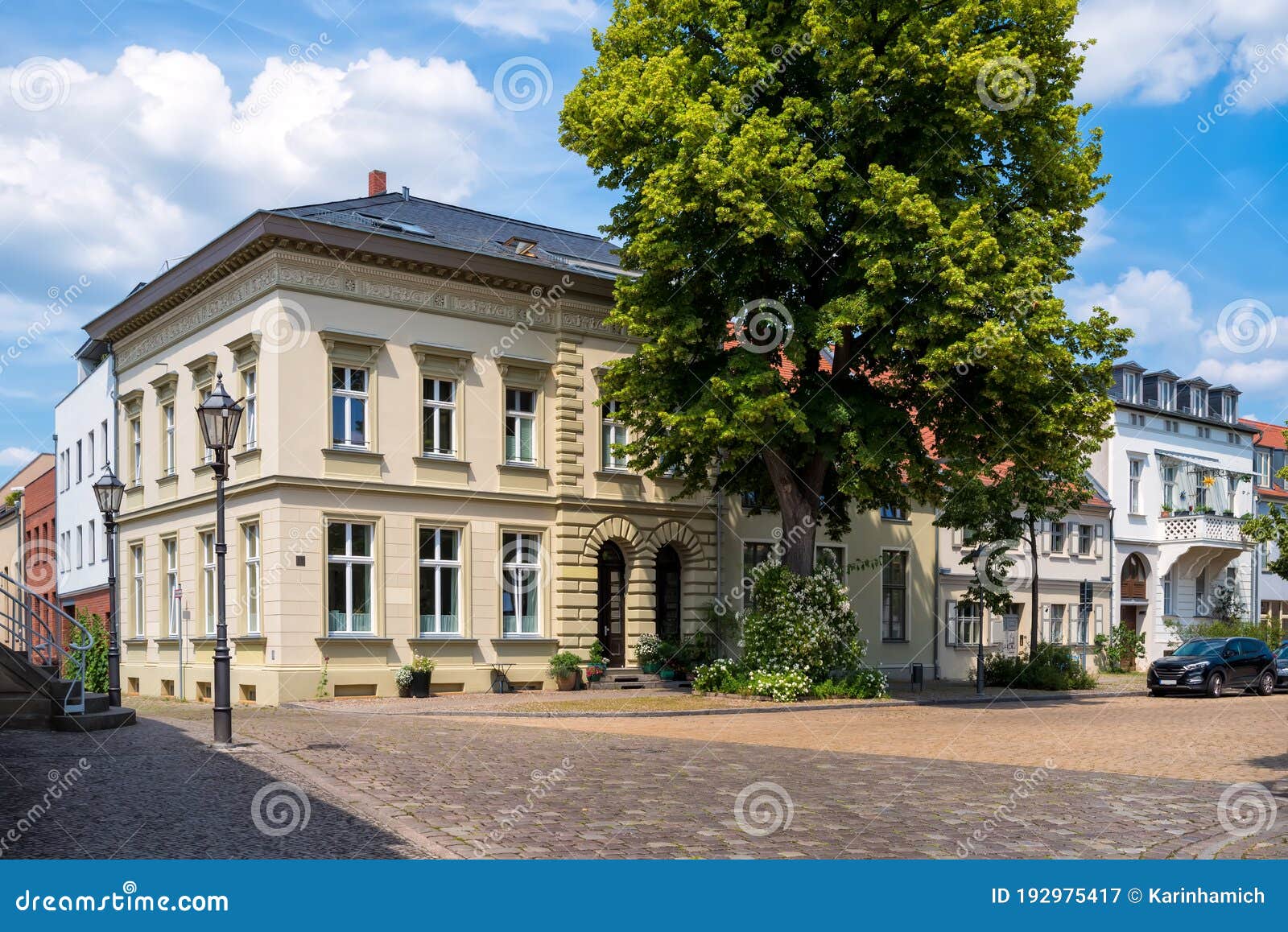 Cityscape of Werder on the Havel, Germany Stock Image - Image of city ...