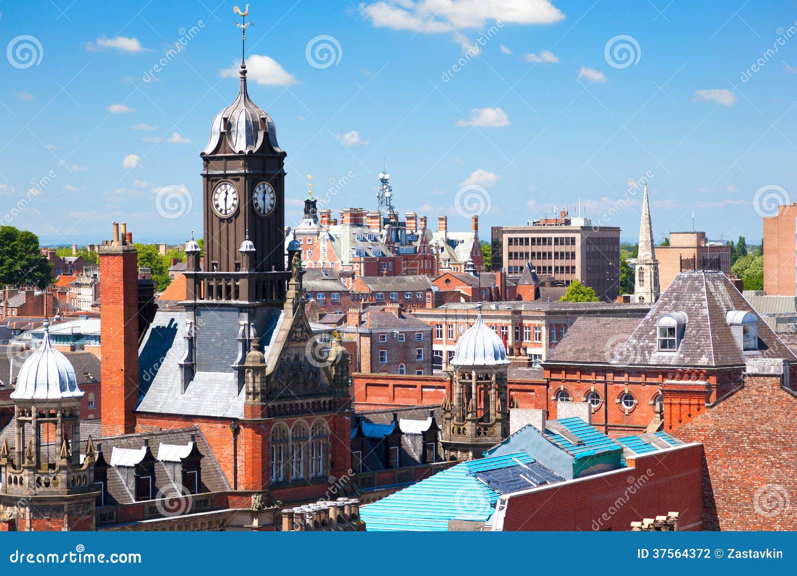 Cityscape of York, North Yorkshire, England Stock Photo - Image of ...