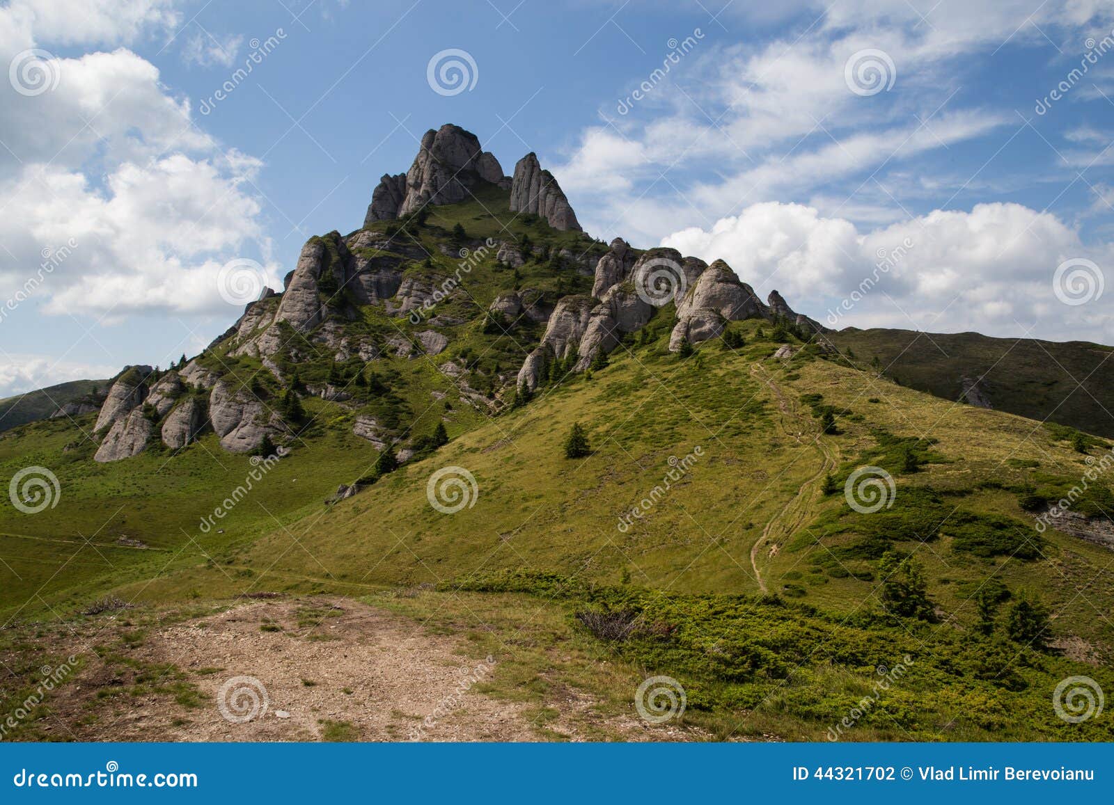 Ciucas Mount stock photo. Image of cheia, prahova, mountain - 44321702