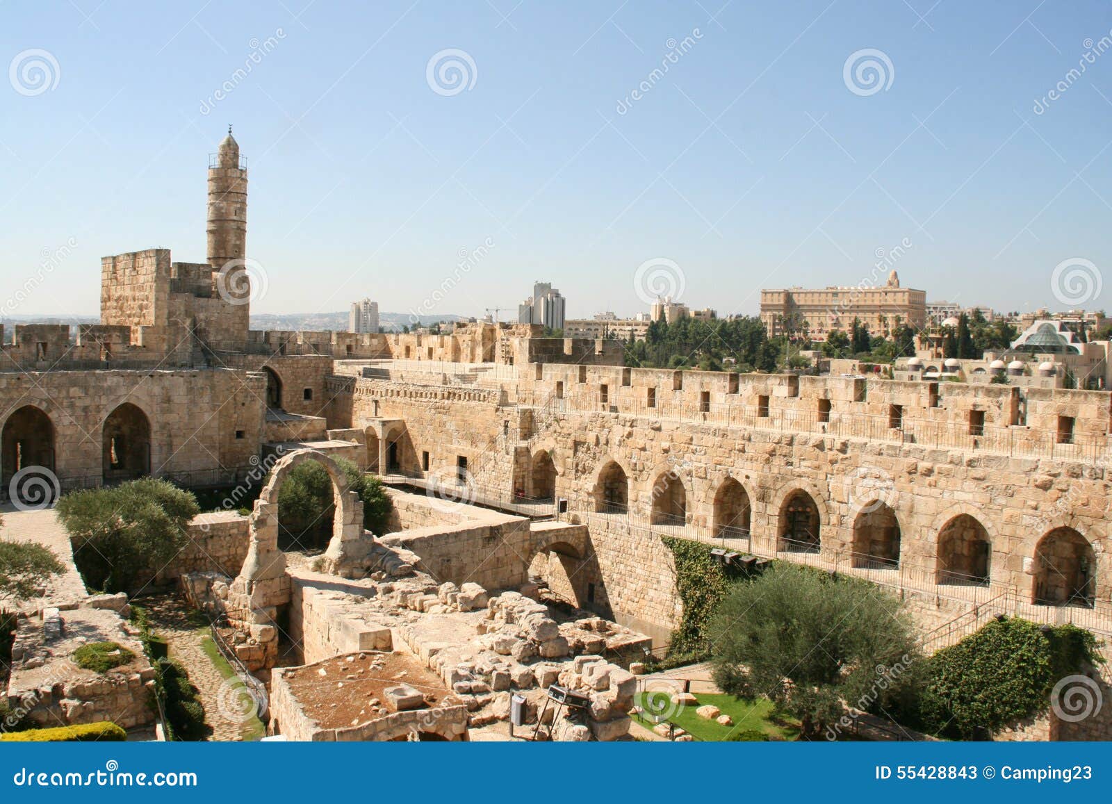 Ciudad de David, Jerusalén imagen de archivo. Imagen de ruinas - 55428843