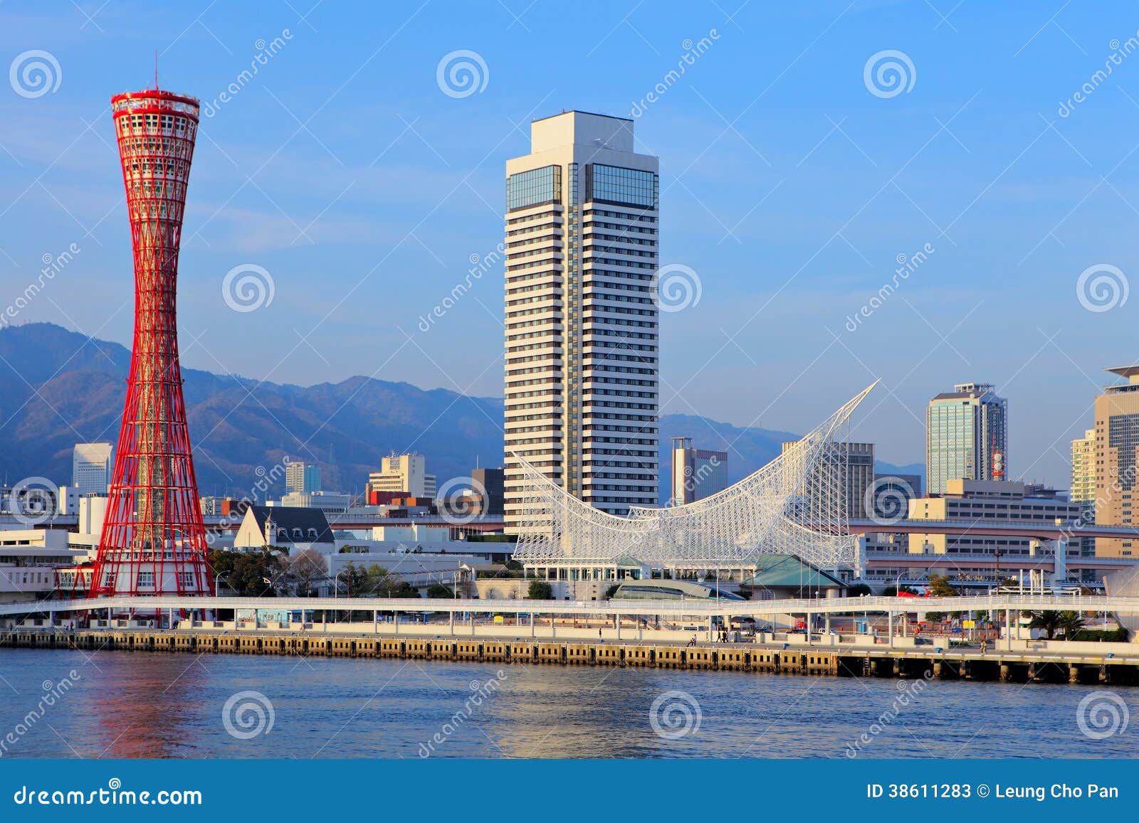 Ciudad de Kobe en Japón imagen de archivo. Imagen de acceso - 38611283