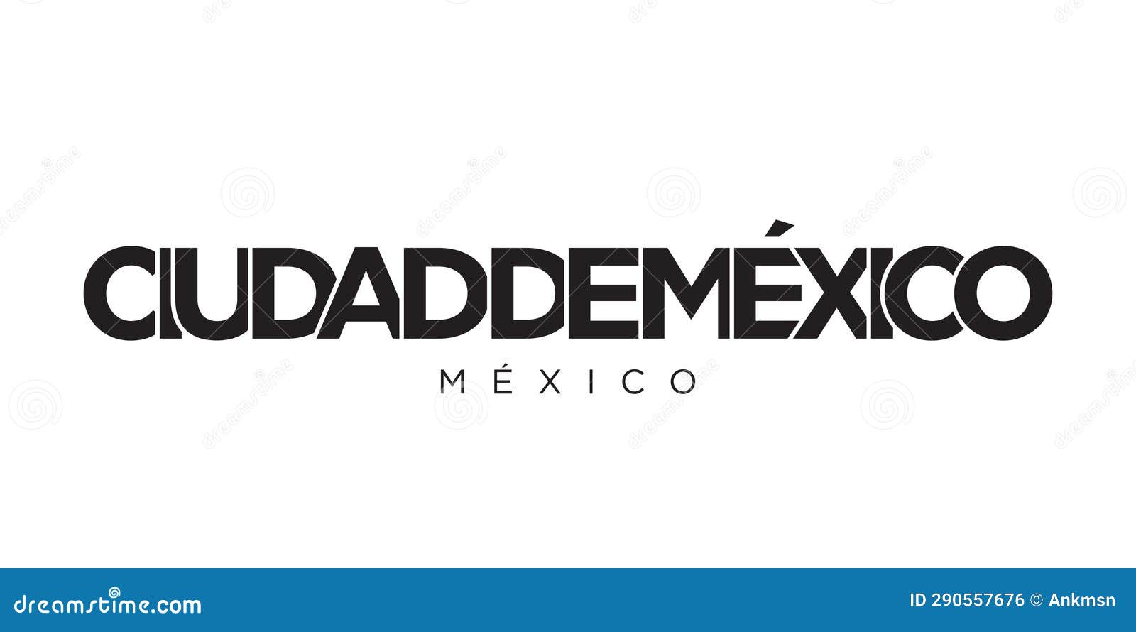 Ciudad De Mexico in the Mexico Emblem. the Design Features a Geometric ...