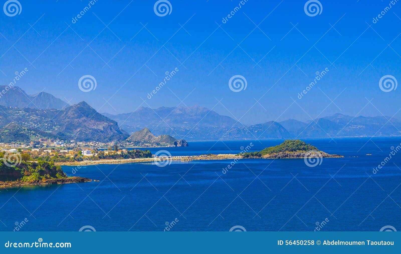 Ciudad Del Mansouria De Ziama Foto de archivo - Imagen de bosque ...
