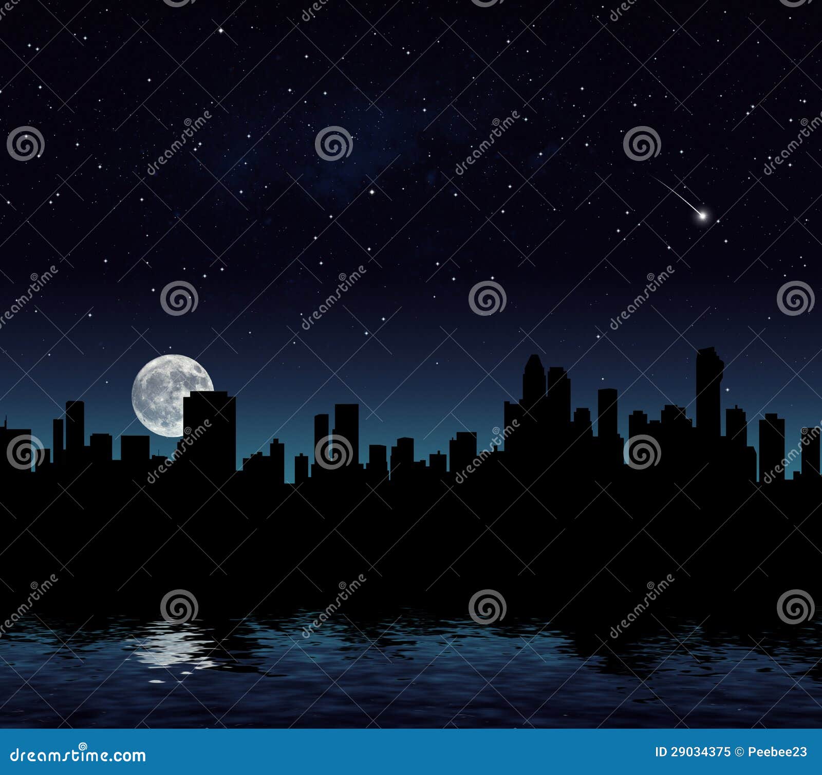 Ciudad Ennegrecida Hacia Fuera Stock de ilustración - Ilustración de ...