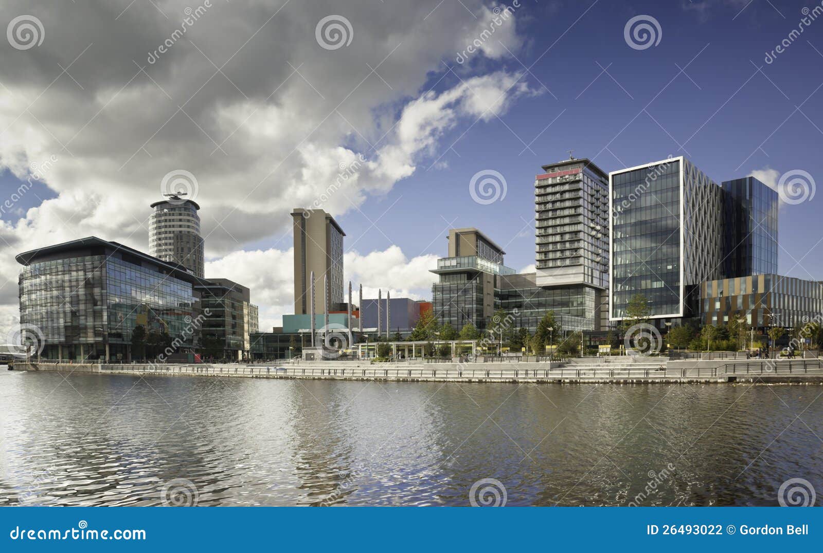 Ciudad Manchester De Los Media Foto de archivo - Imagen de noticias ...