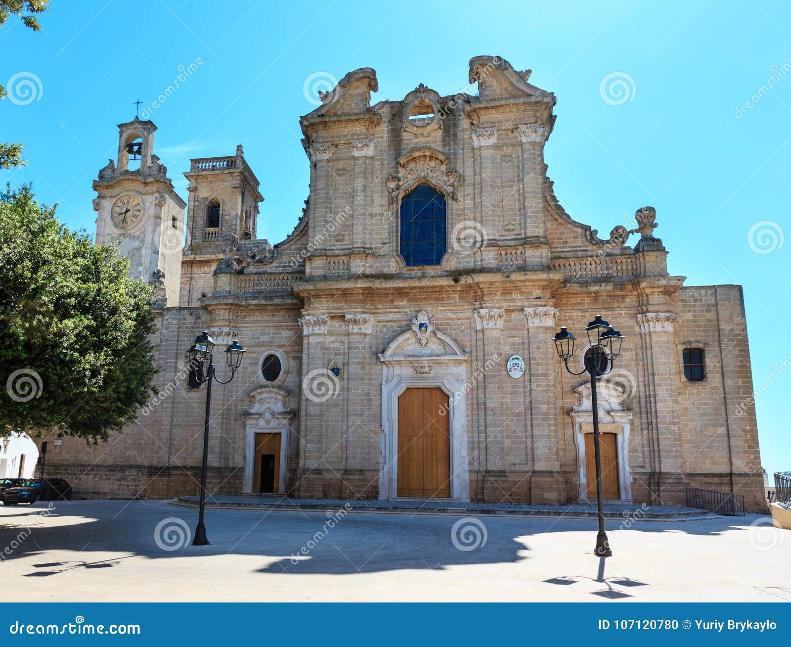 Ciudad Medieval De Oria, Puglia, Italia Foto de archivo - Imagen de ...