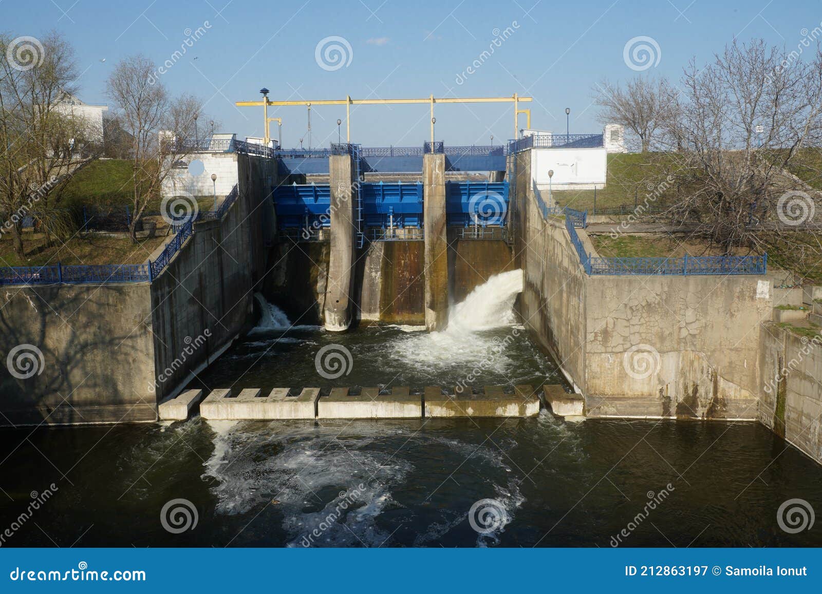 Ciurel Dam, Bucharest, Romania. Photo during the Day. Stock Image ...