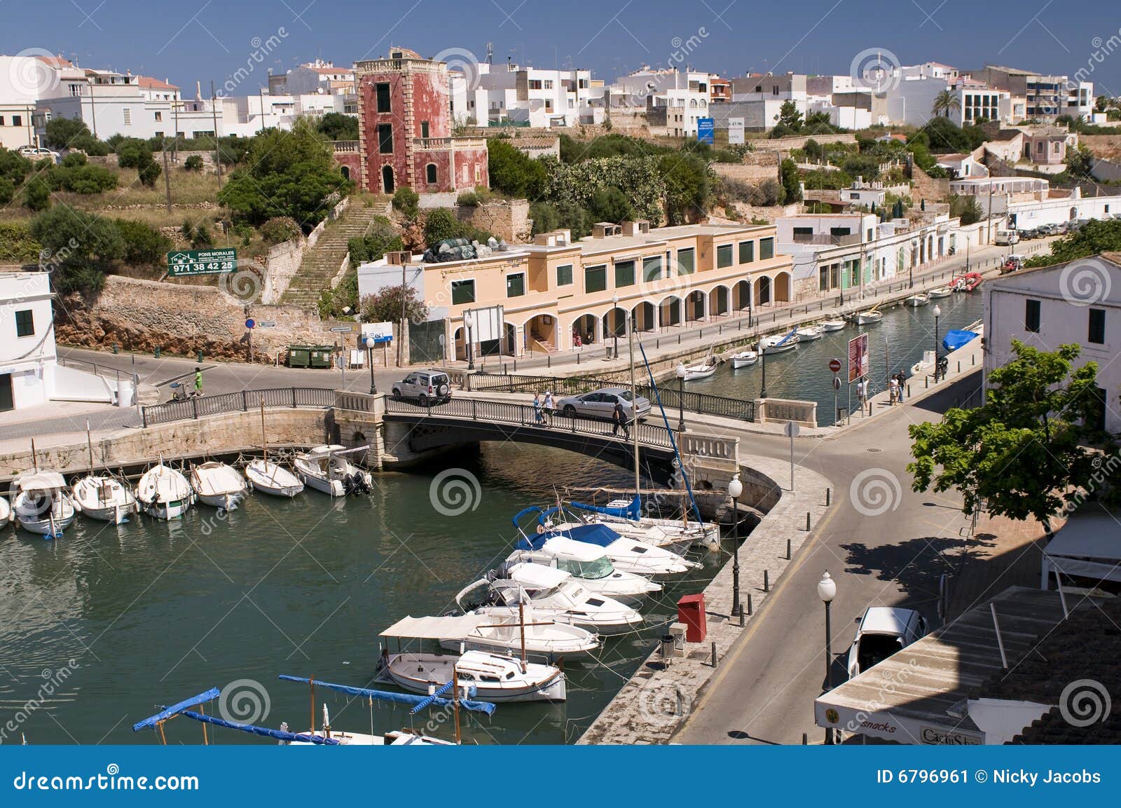 Ciutadella Port Menorca Spain Stock Image - Image of spain, sailing ...