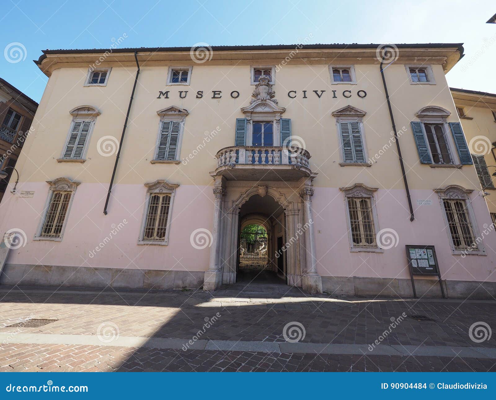 Civic museum in Como editorial stock image. Image of civic - 90904484