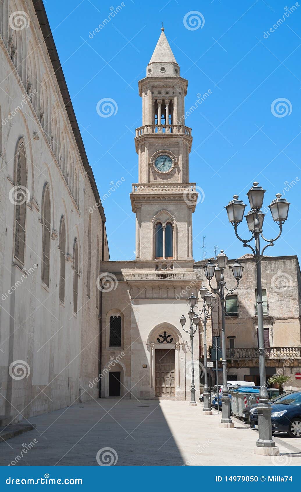 Civic Tower Clock. stock photo. Image of clock, century - 14979050
