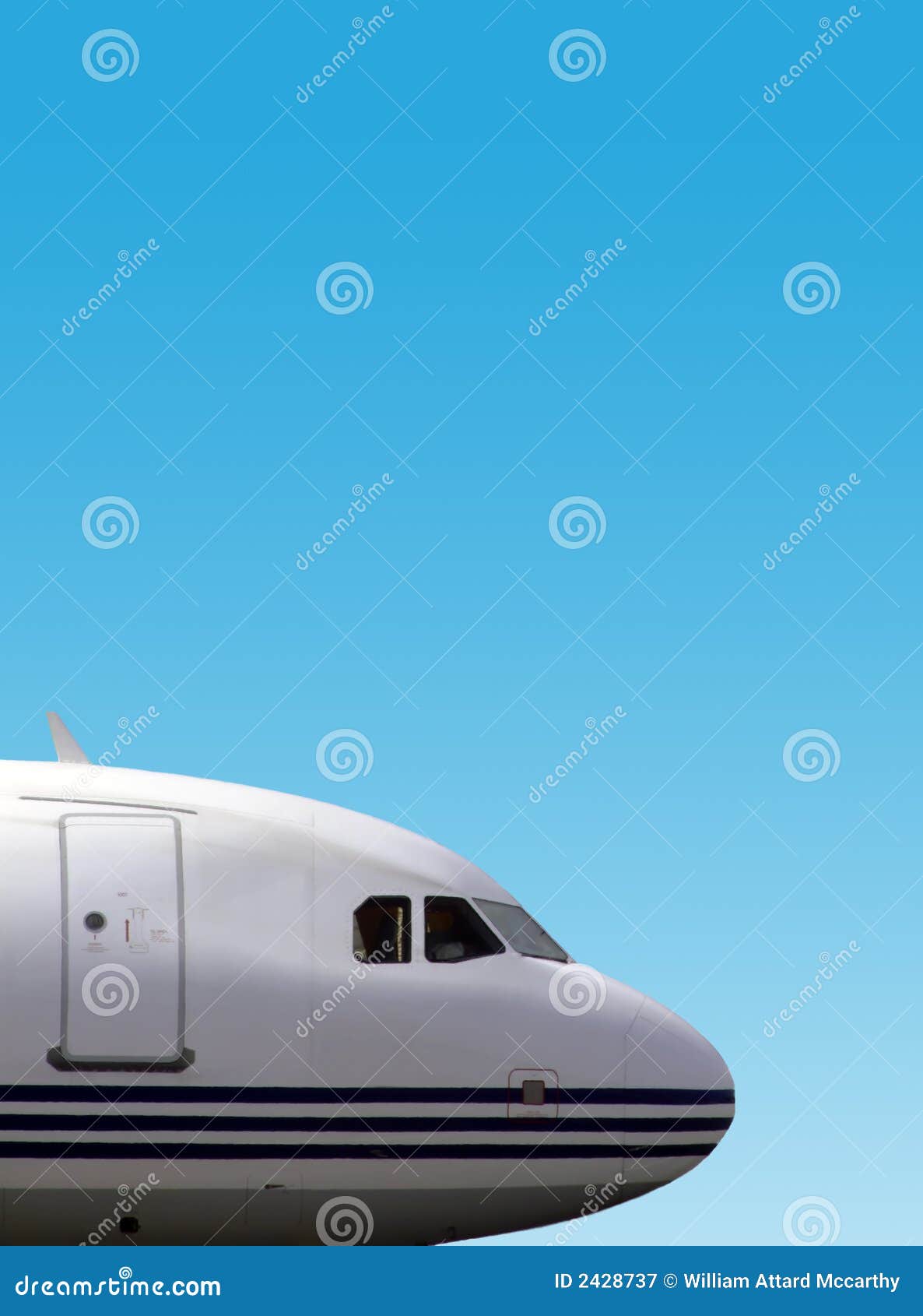 Civil Aircraft stock image. Image of airbus, airplane - 2428737