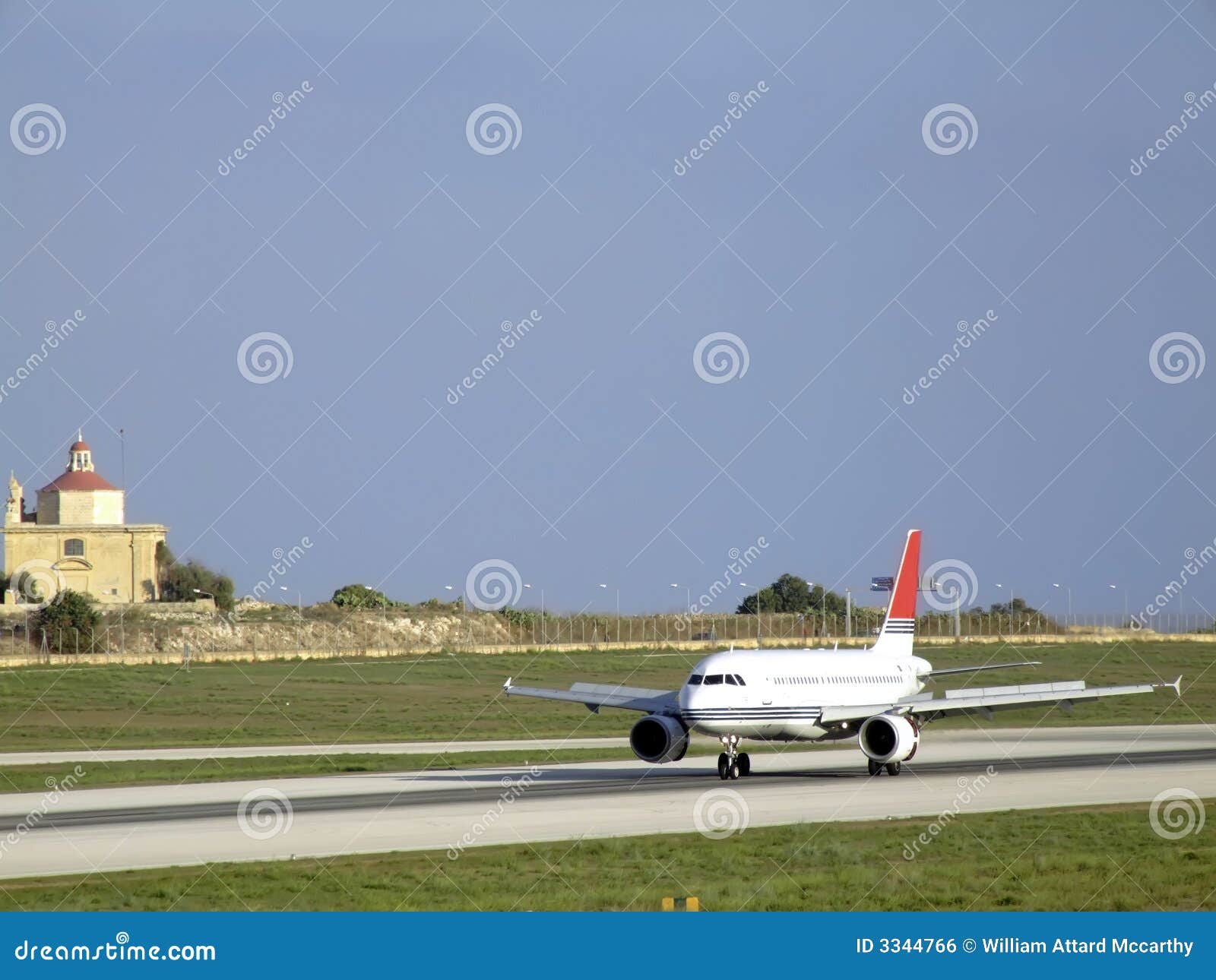 Civil Aircraft stock photo. Image of landing, industrial - 3344766