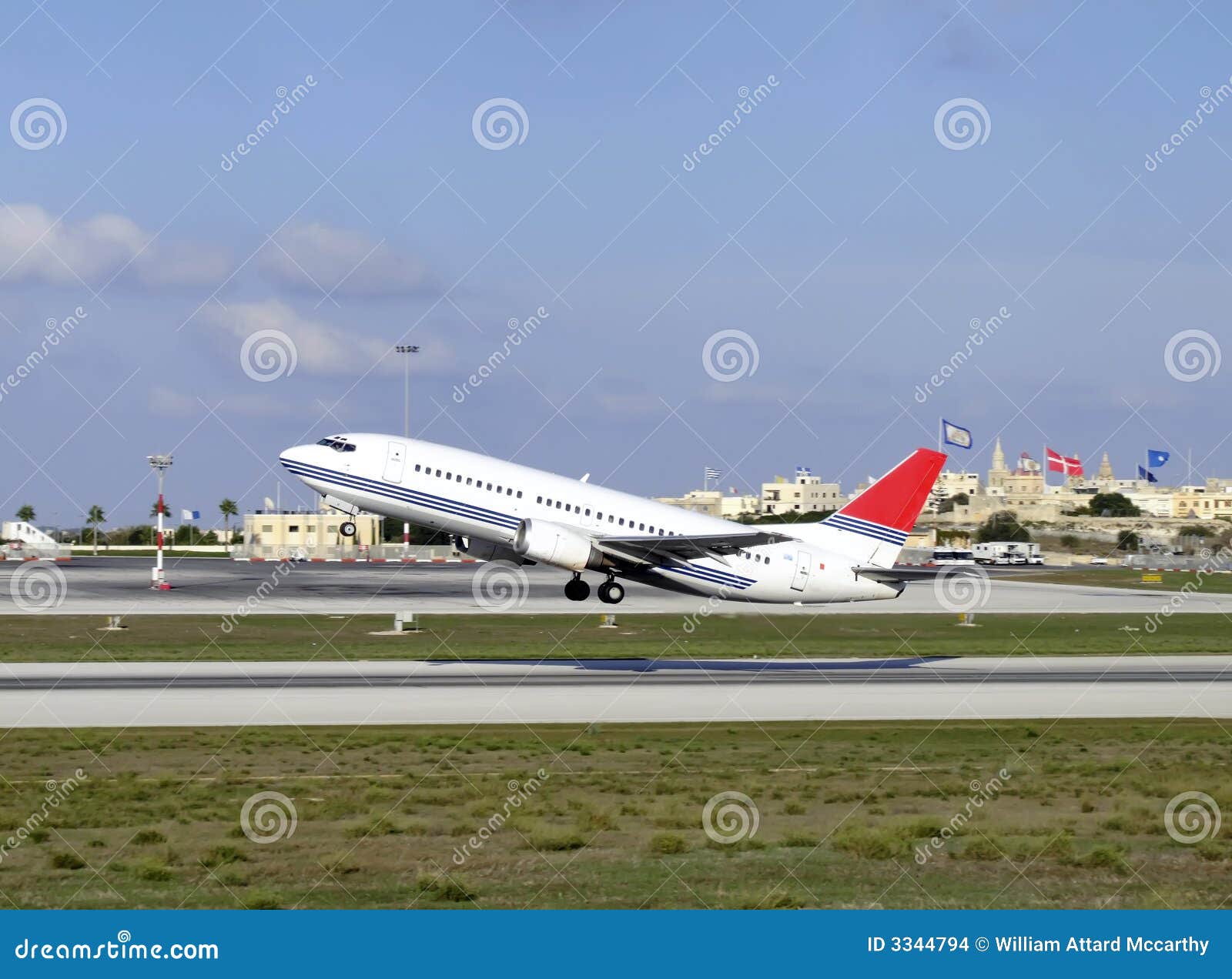 Civil Aircraft stock photo. Image of pilot, takeoff, flying - 3344794