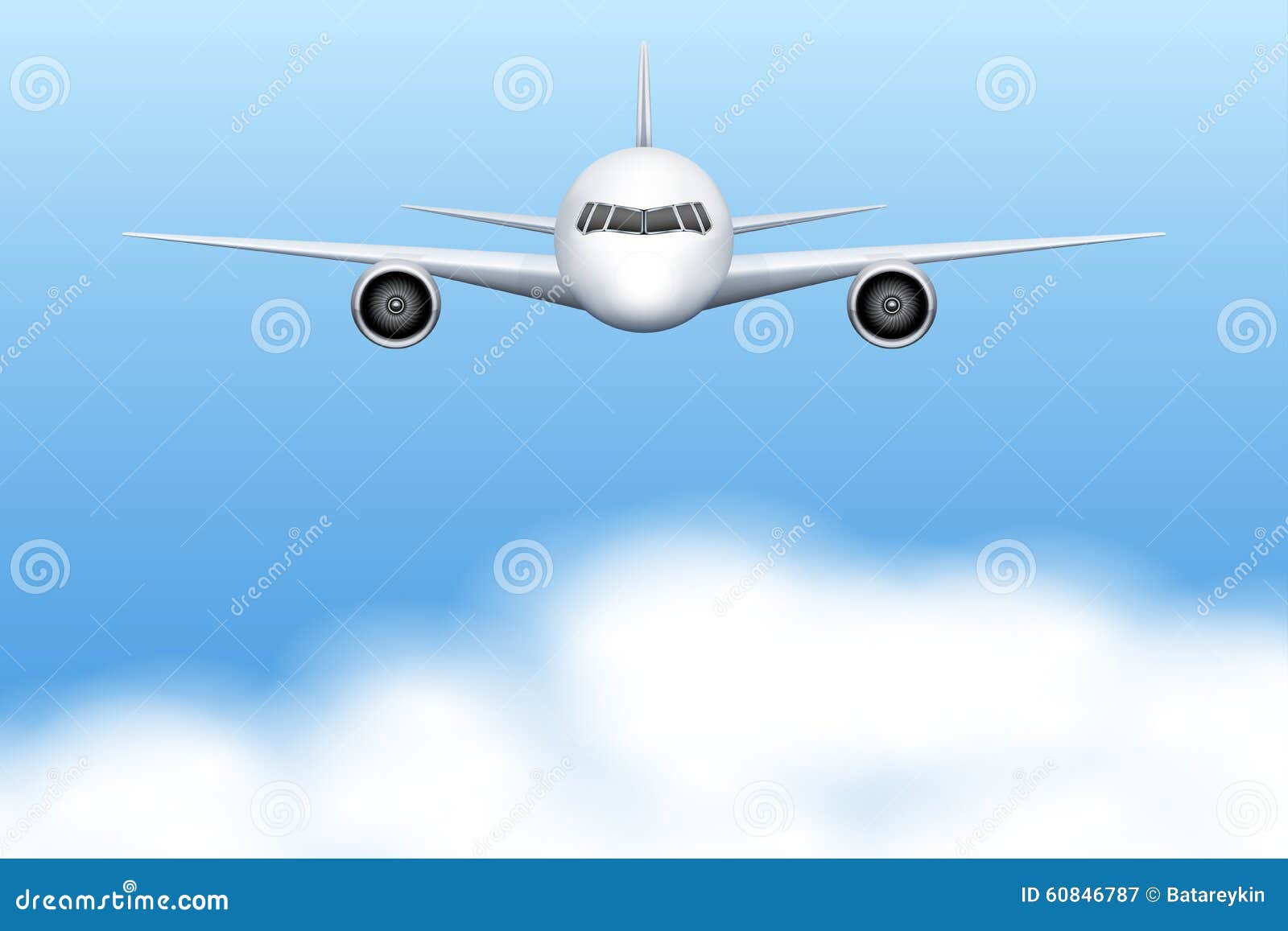 Civil Aircraft airplane stock vector. Illustration of flight - 60846787