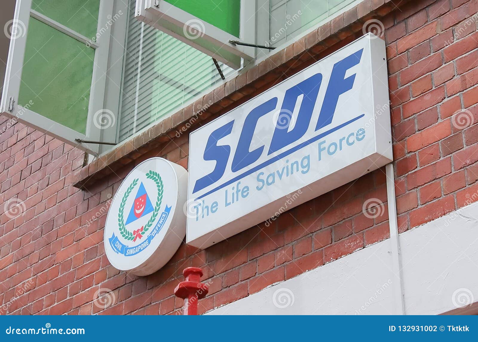 Civil Defence Force Singapore Editorial Photography - Image of scdf ...