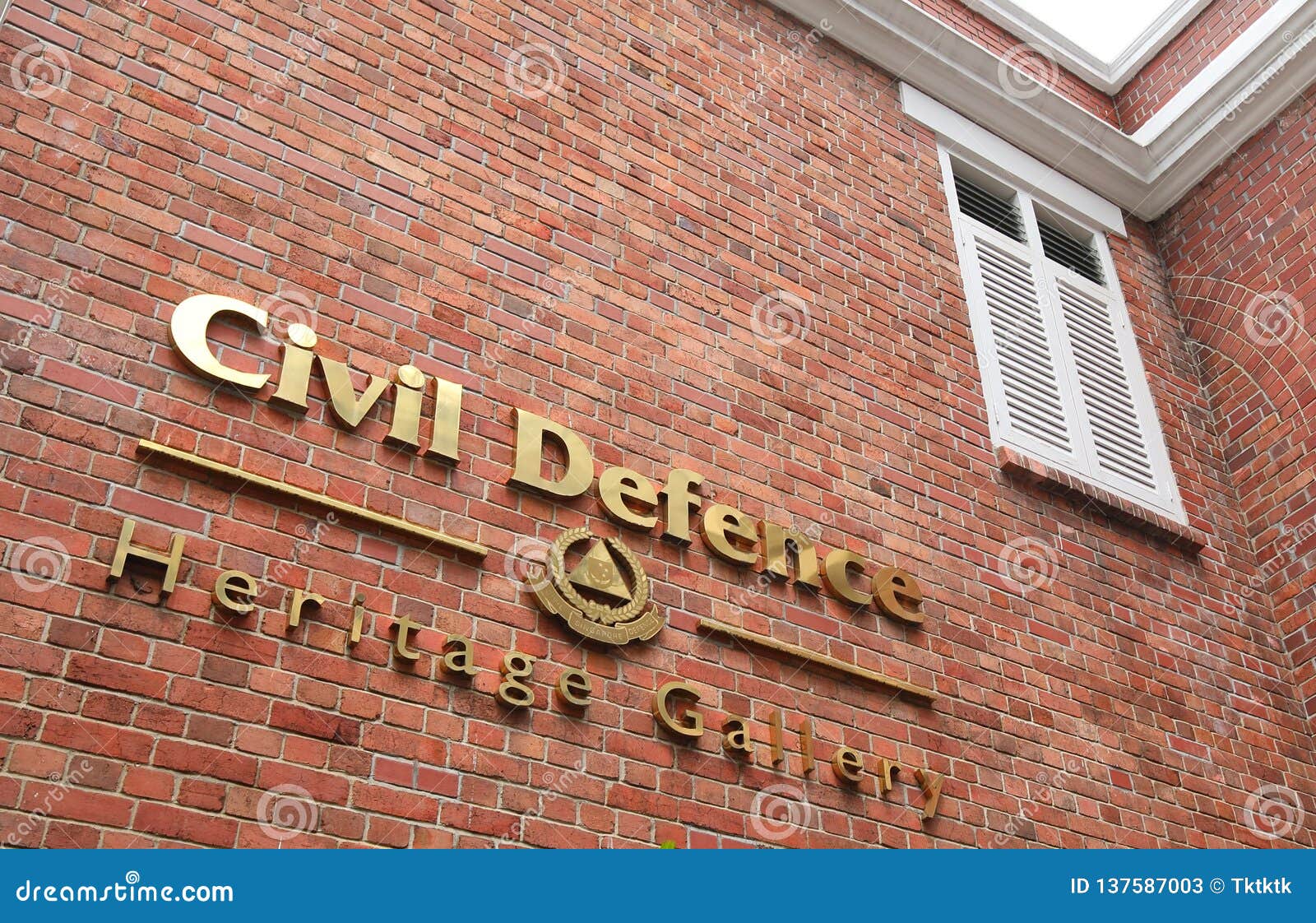 Civil Defence Heritage Gallery Singapore Editorial Stock Photo - Image ...