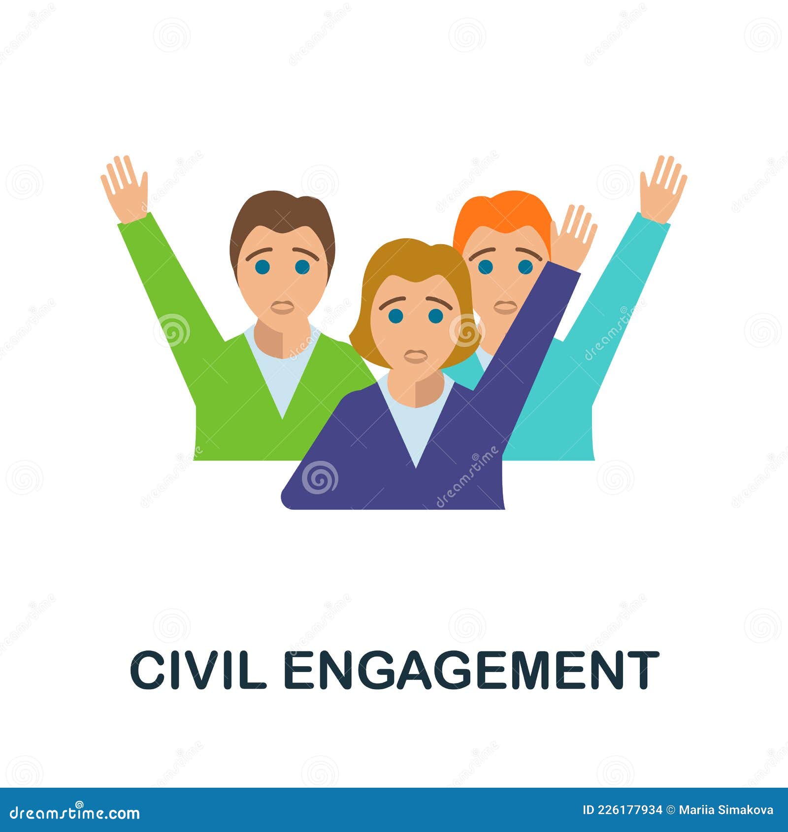 Civil Engagement Vote Stock Illustrations – 11 Civil Engagement Vote ...