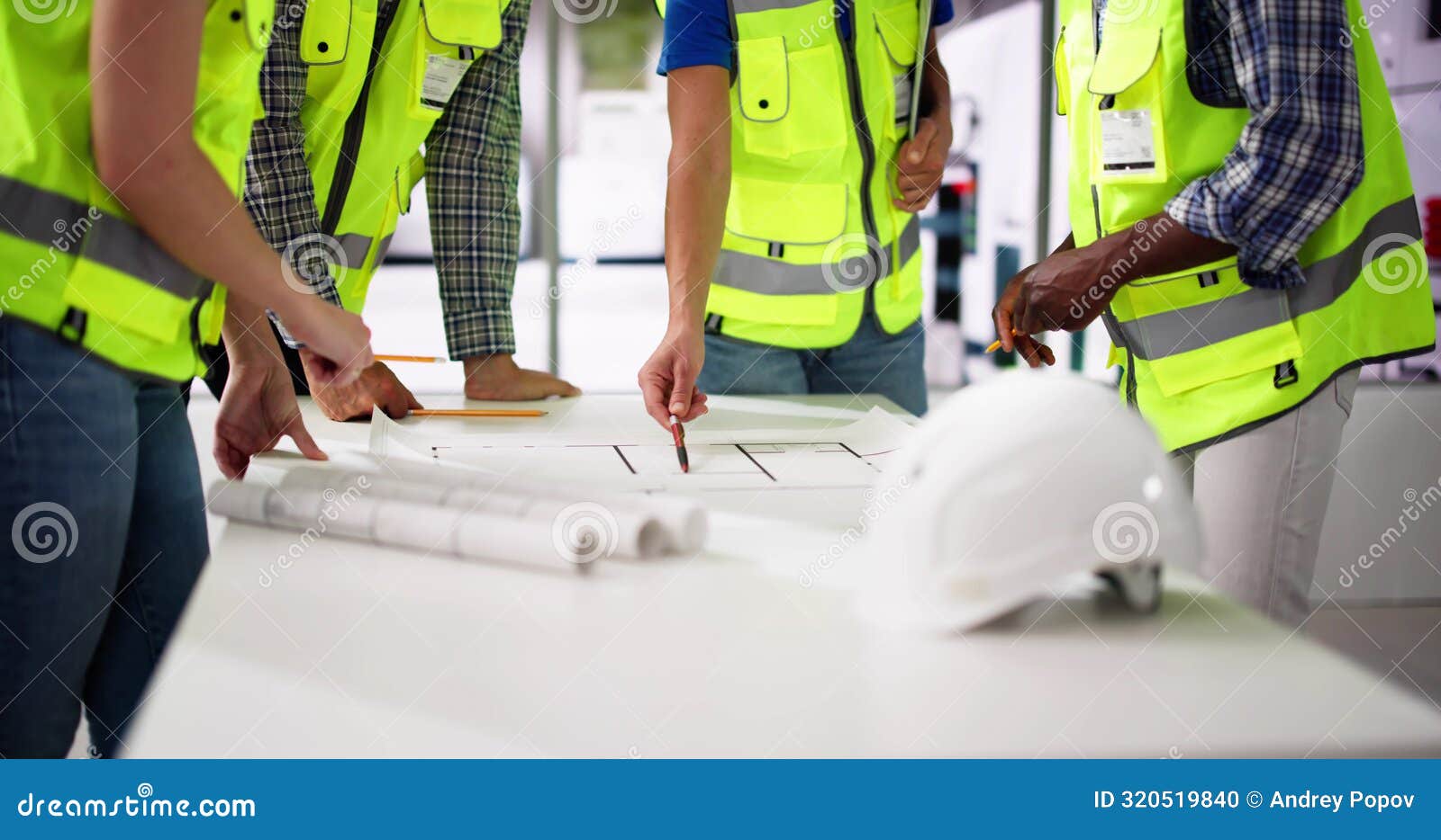 Civil Engineer or Architect Team Stock Photo - Image of engineering ...