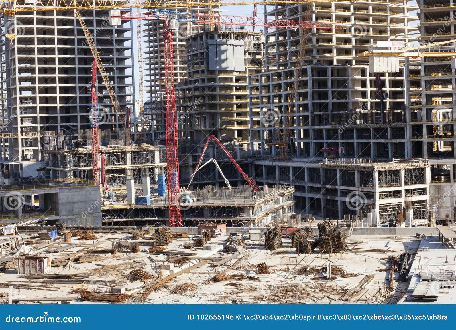 Civil Engineer on Construction Building Background. Evolution ...