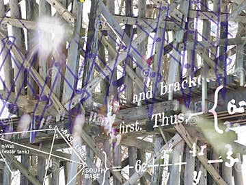 Civil Engineering Abstract Composite Stock Photo - Image of support ...