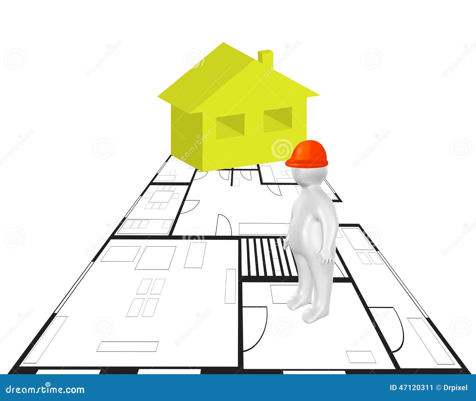 Civil Engineering Line Icons Collection. Infrastructure, Planning ...
