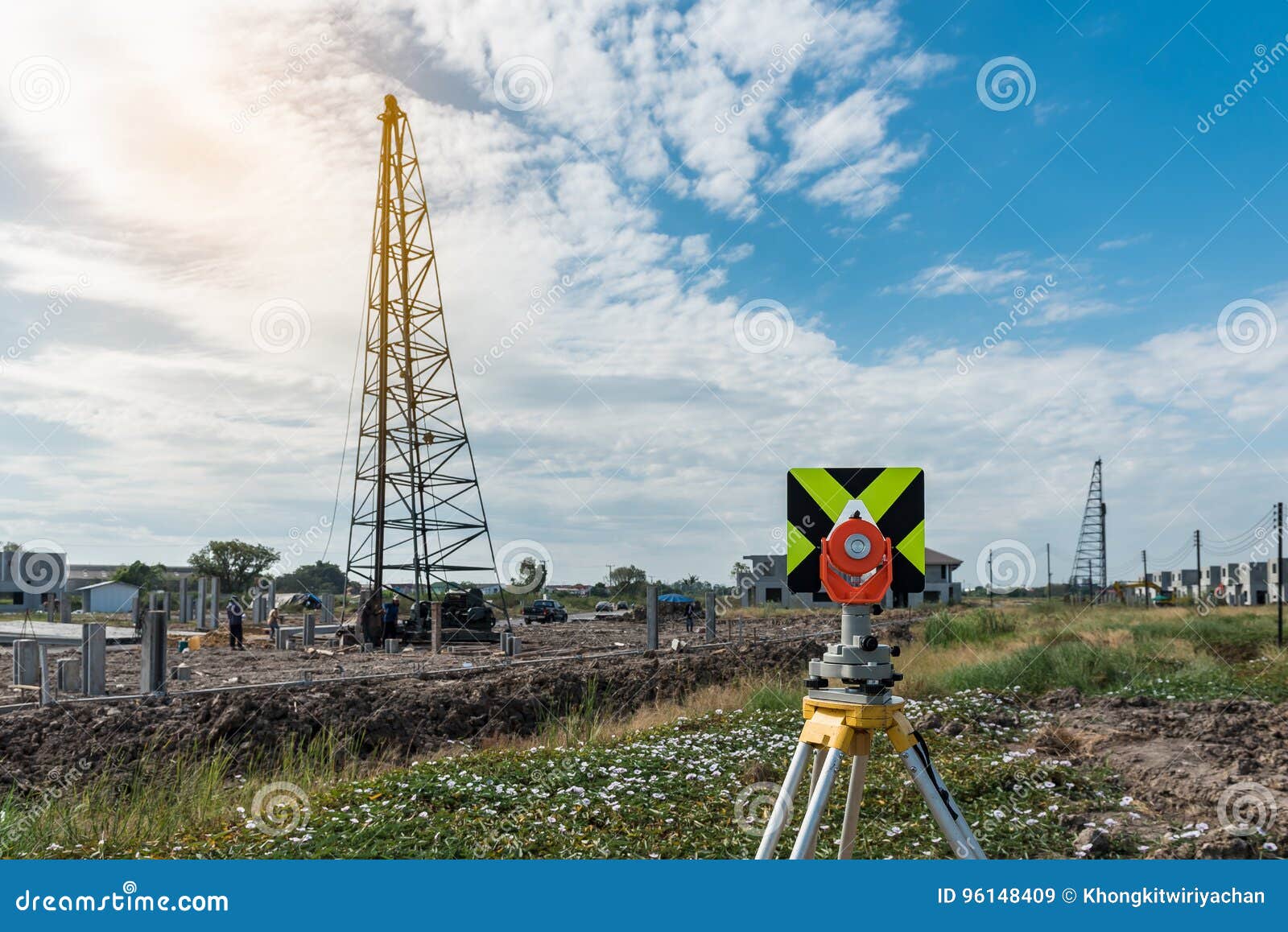 Civil Engineering and Construction Projects with Survey Equipment ...